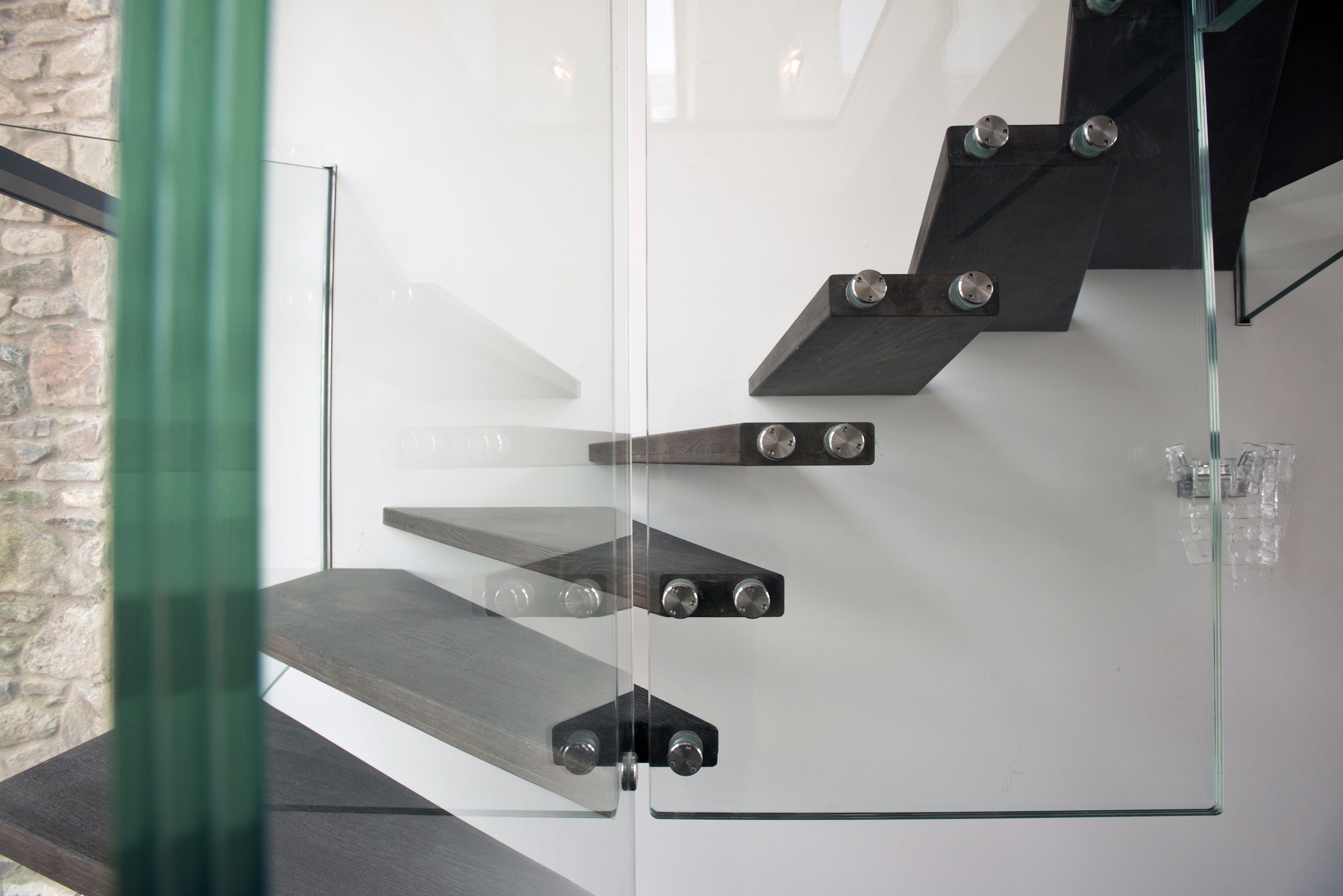 MISTRAL straight floating stair by Siller Stairs - Architizer