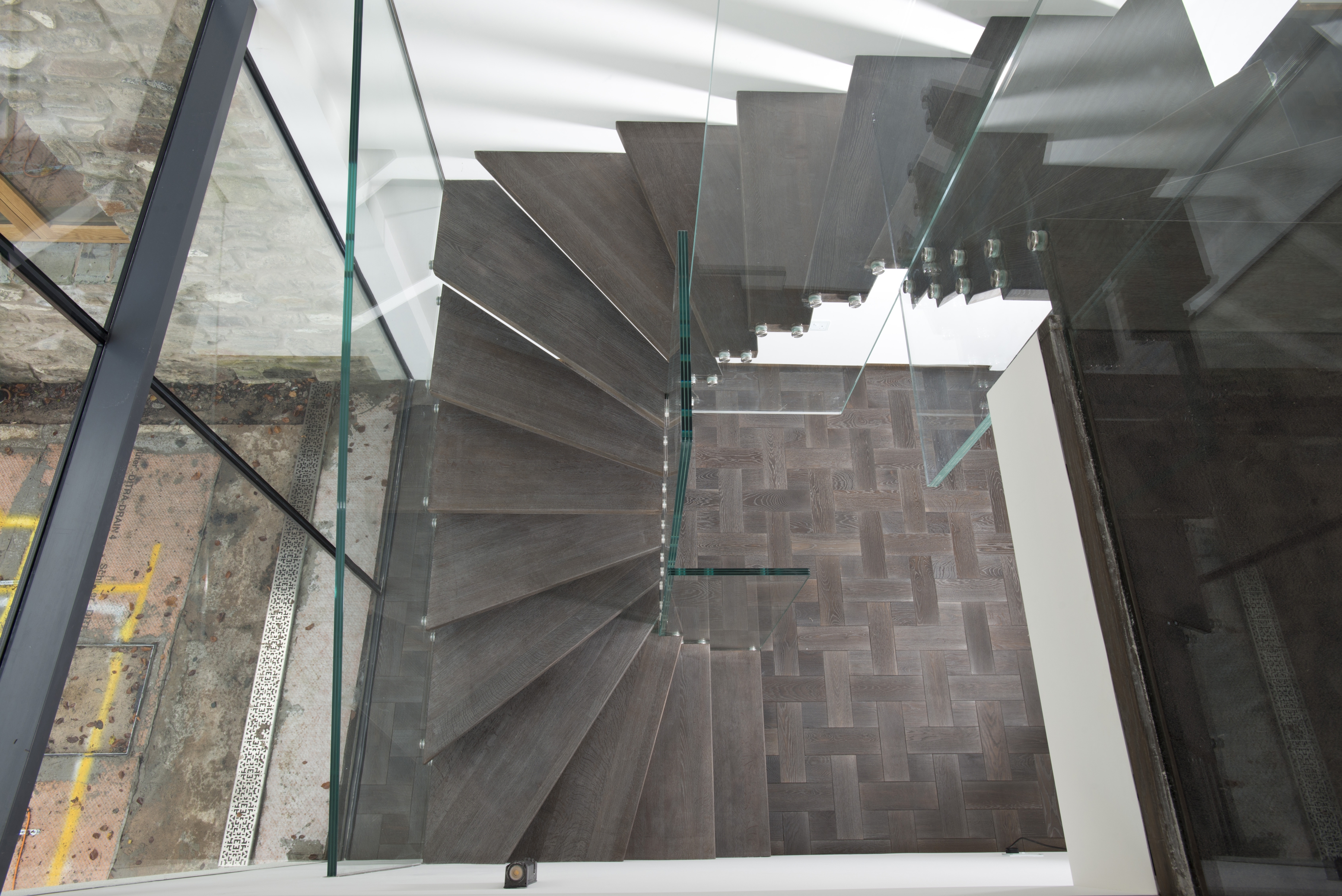 MISTRAL straight floating stair by Siller Stairs - Architizer