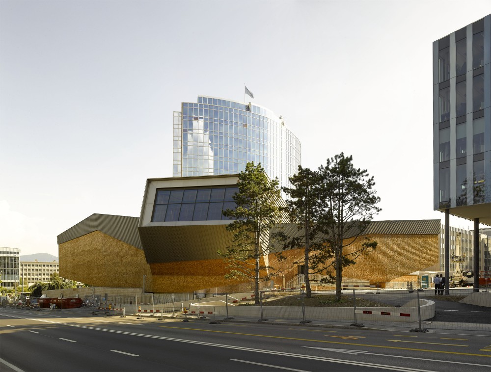 WIPO Conference Hall by Behnisch Architekten - Architizer