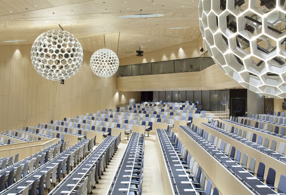 WIPO Conference Hall by Behnisch Architekten - Architizer