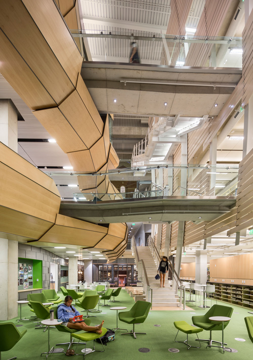 Williams College, Stetson Hall, Sawyer Library by Bohlin Cywinski ...