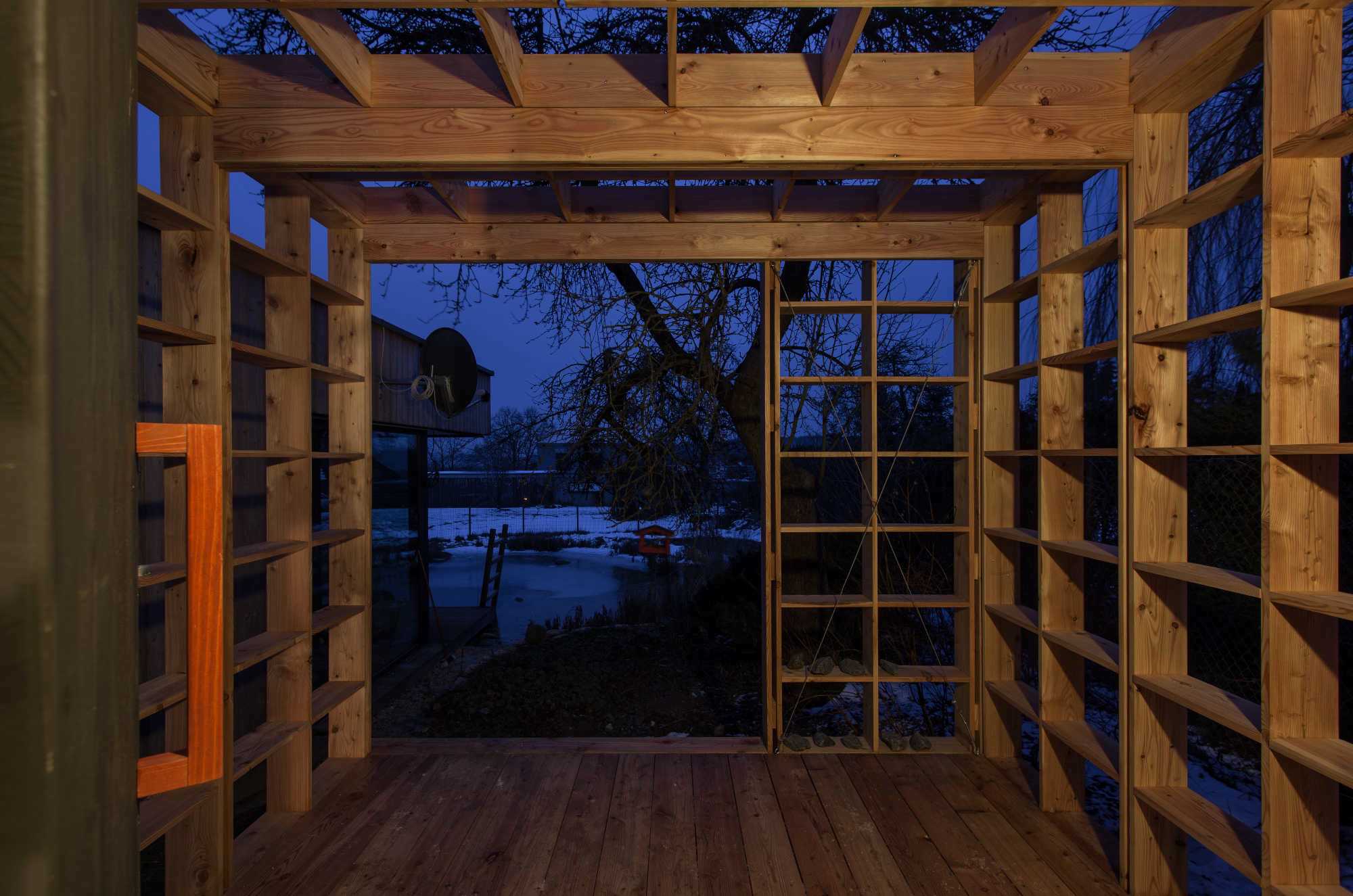 Idea 1117845: Sauna Kijukiju NEST by VLLNNA, Petr Sindelar in Vonoklasy ...
