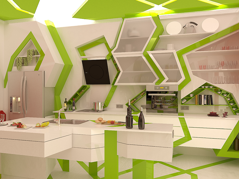 "Cubism in the Kitchen" by Brani & Desi - Architizer