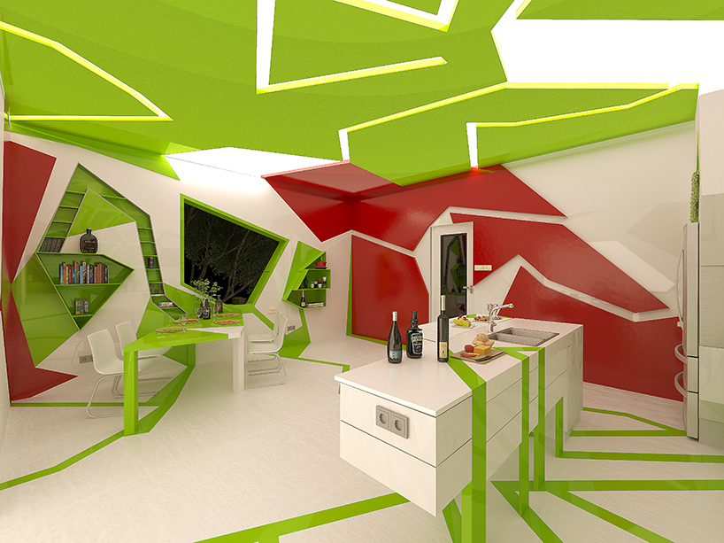 "Cubism in the Kitchen" by Brani & Desi - Architizer
