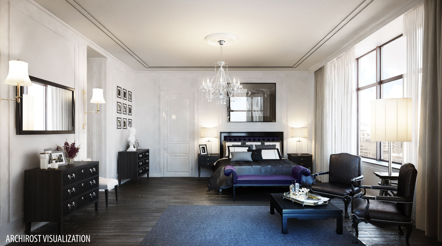 Visualization of the Penthouse by Archirost - Architizer