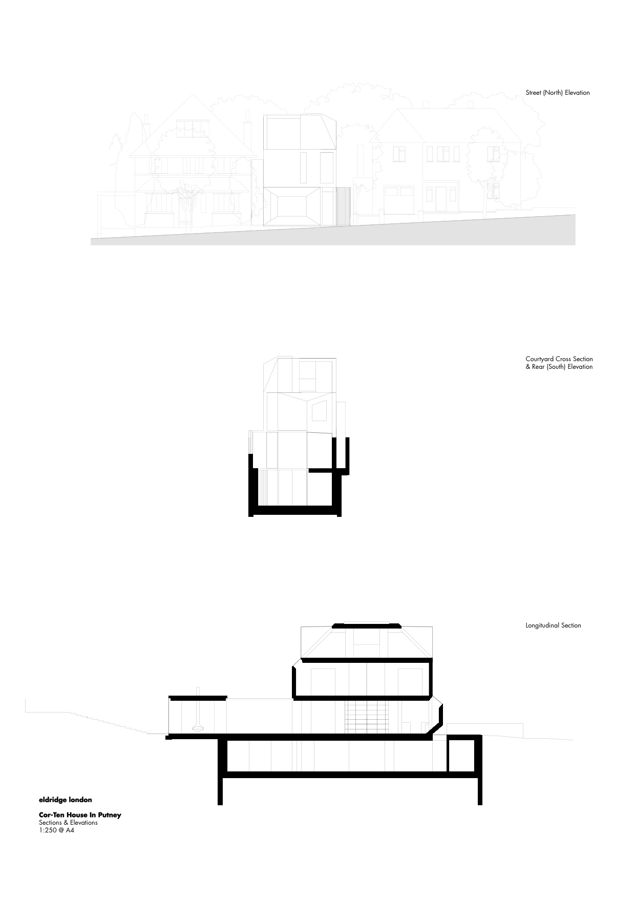 Cor-Ten House in Putney by Eldridge London - Architizer