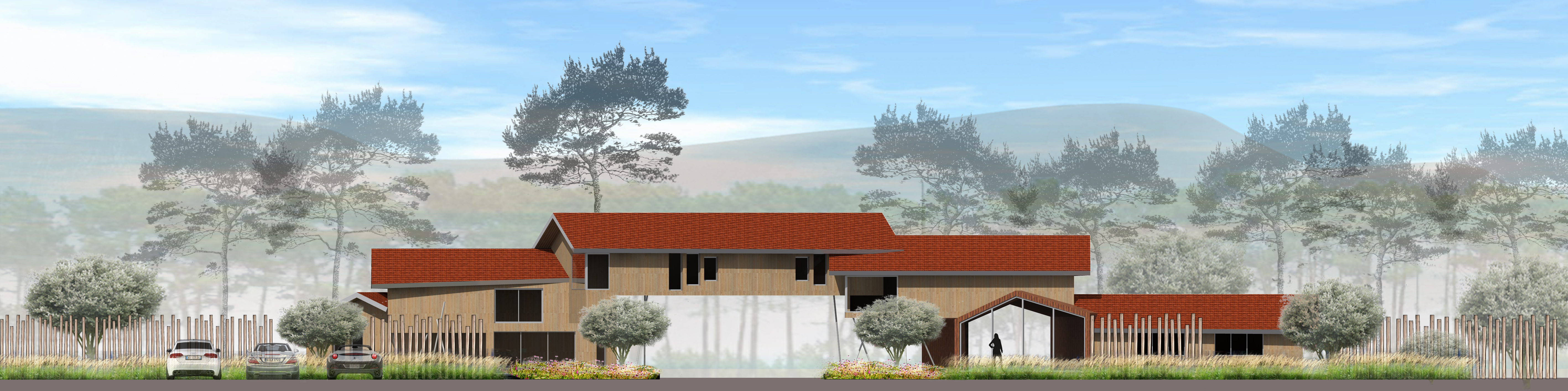 Reception Buildings for Camping sites by Atelier ARD - Architizer