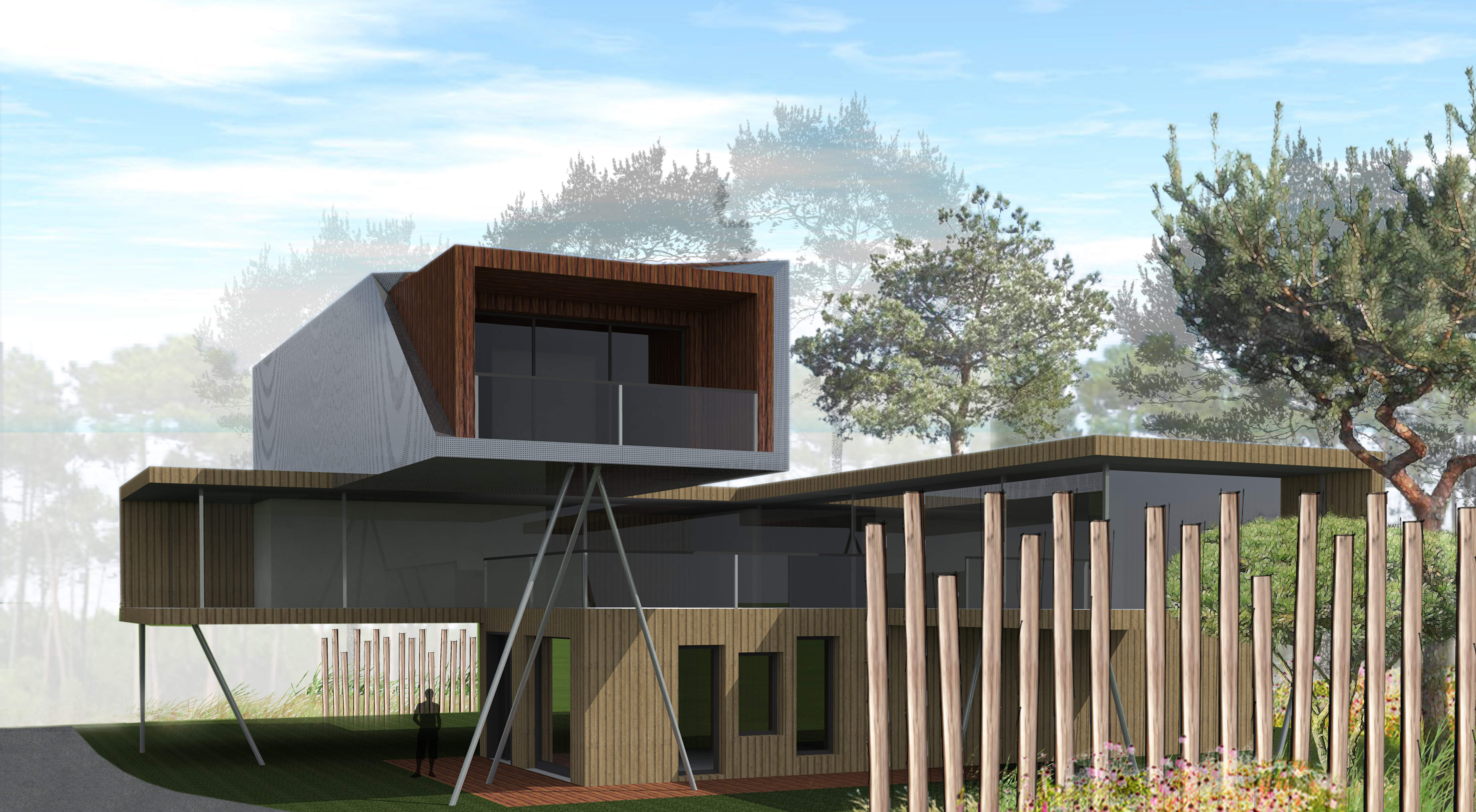 Reception Buildings for Camping sites by Atelier ARD - Architizer