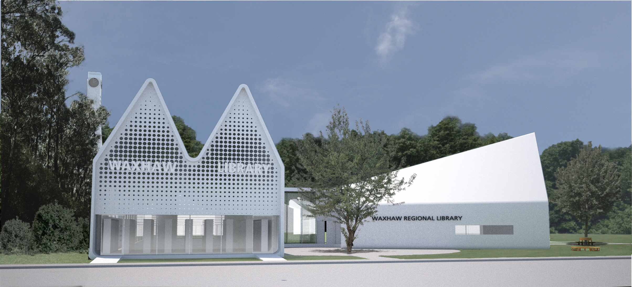 Waxhaw Library by Warren Techentin Architecture (WTARCH) - Architizer