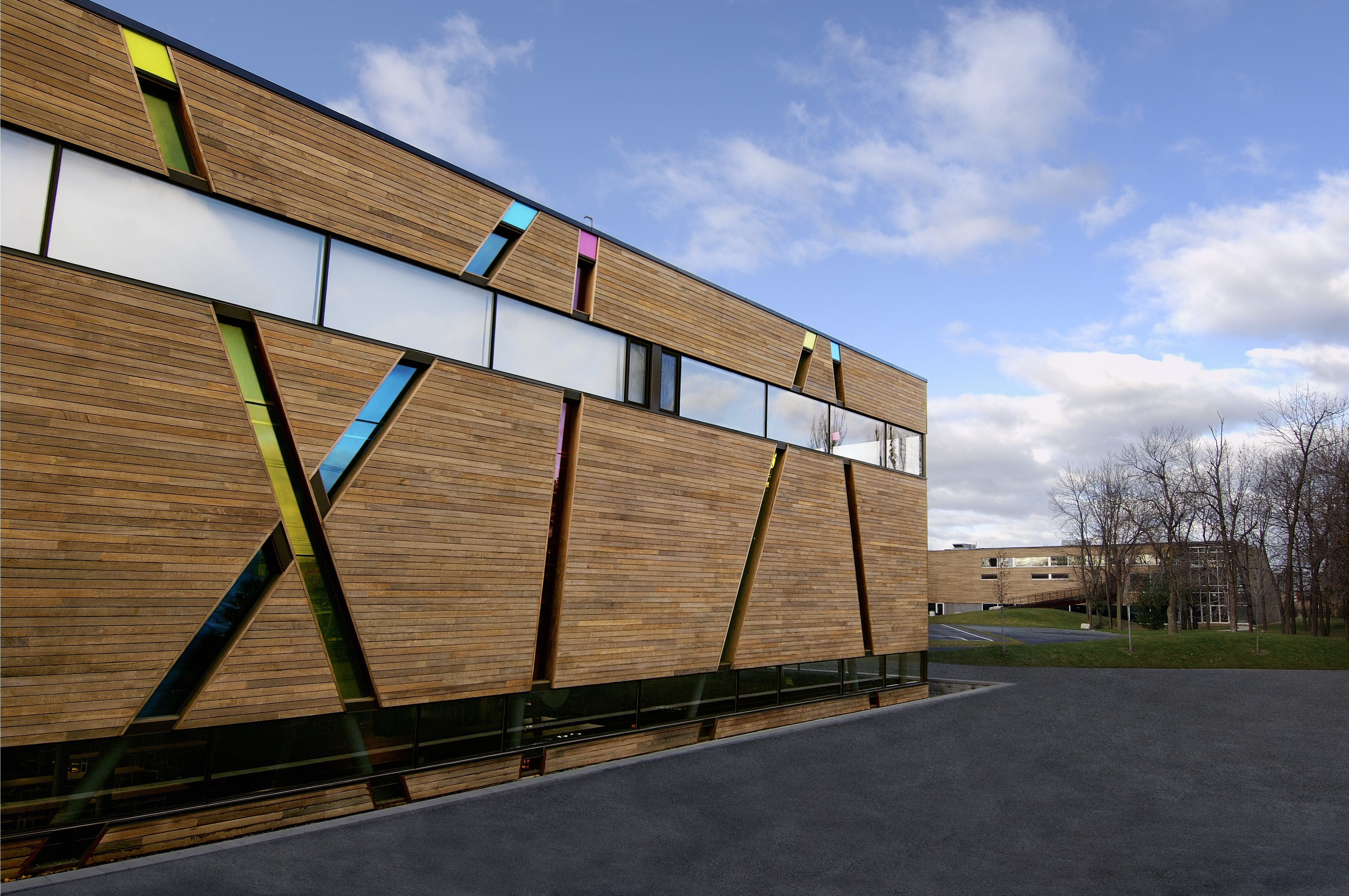 Notre-Dame de Lourdes College by Smith Vigeant Architects - Architizer