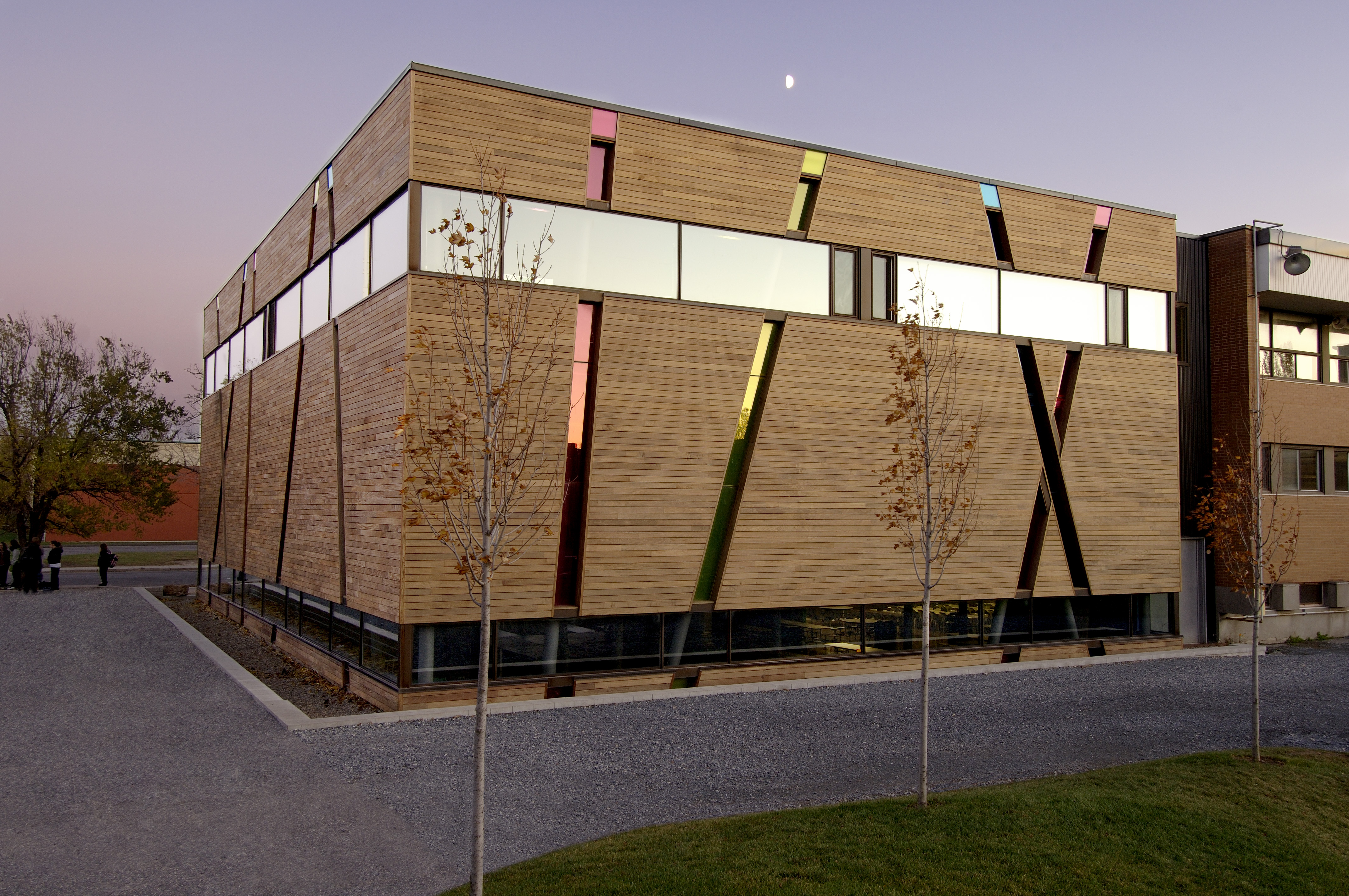 Notre-Dame de Lourdes College by Smith Vigeant Architects - Architizer