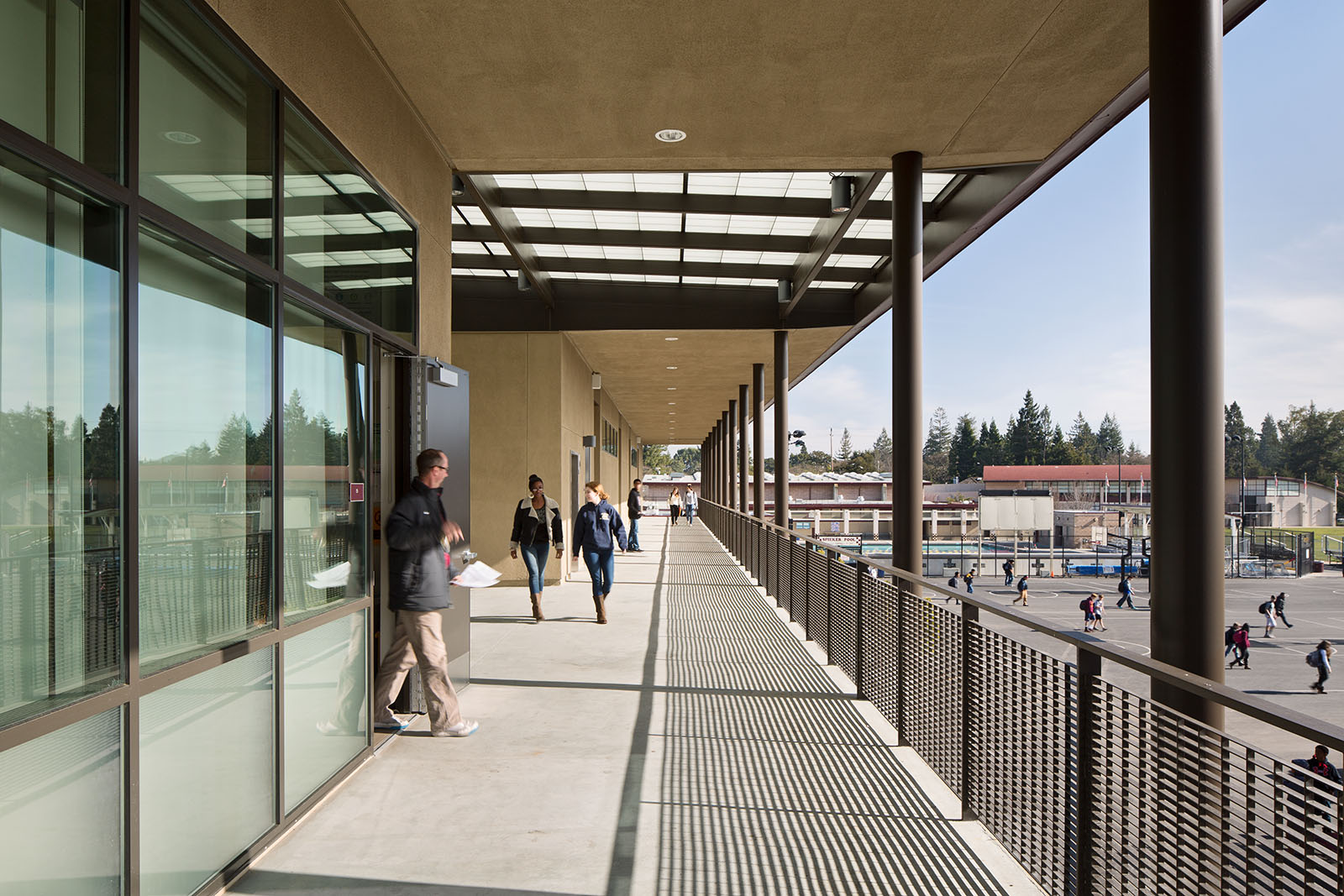 Sequoia High School New Gymnasium by CAW Architects - Architizer