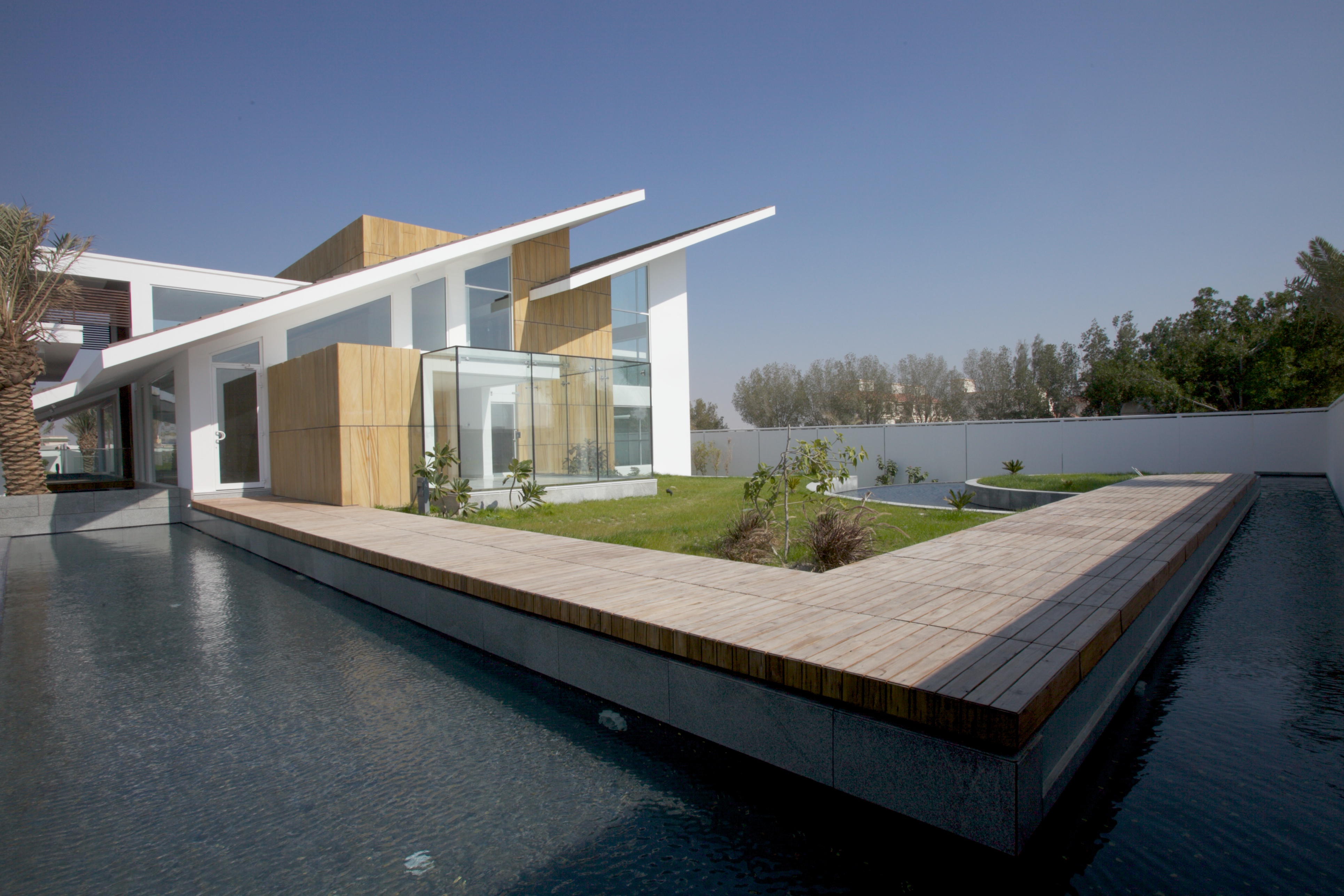 Twin Sloped Modern Hut in Bahrain by Moriq - Architizer