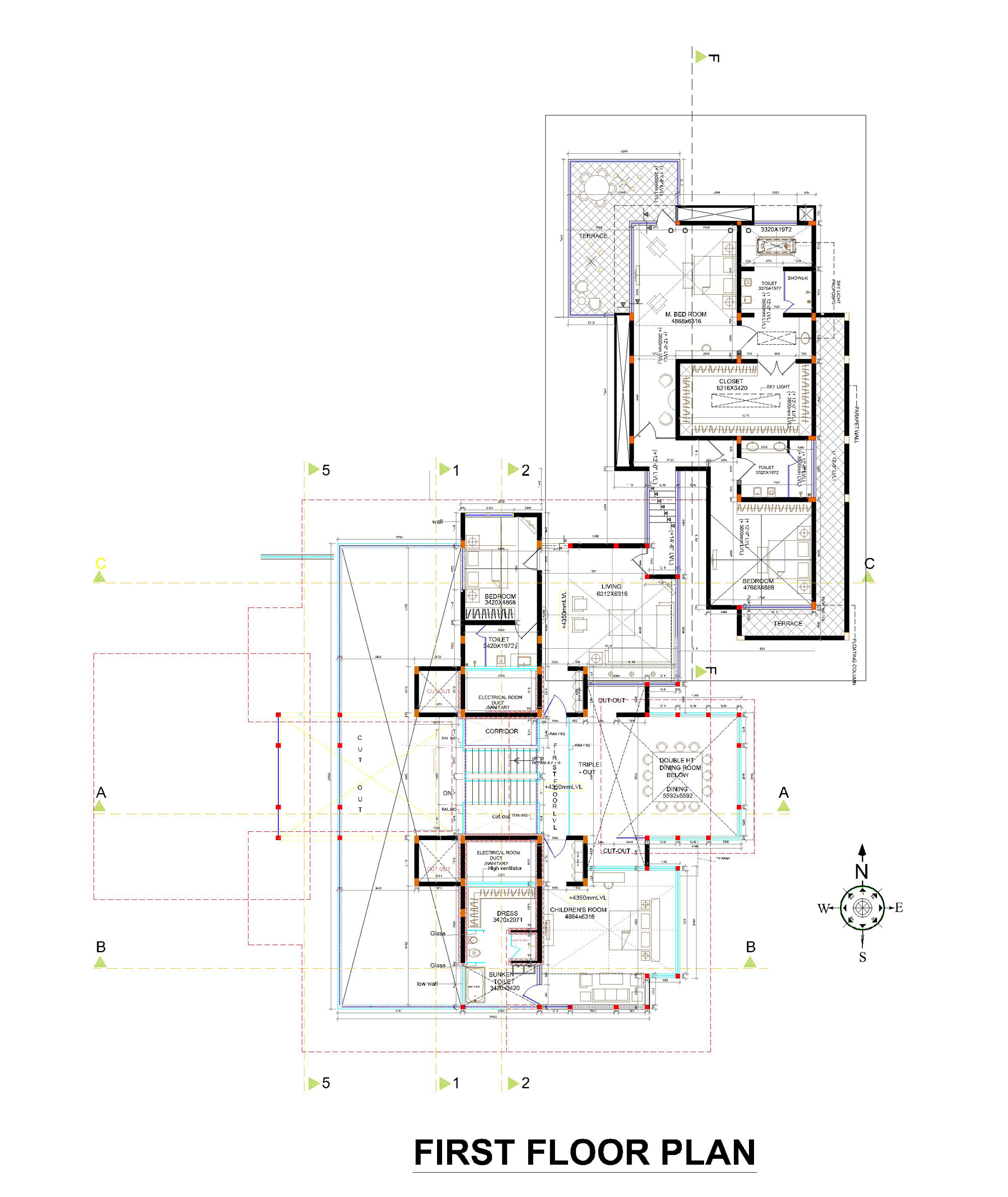 Twin Sloped Modern Hut in Bahrain by Moriq - Architizer