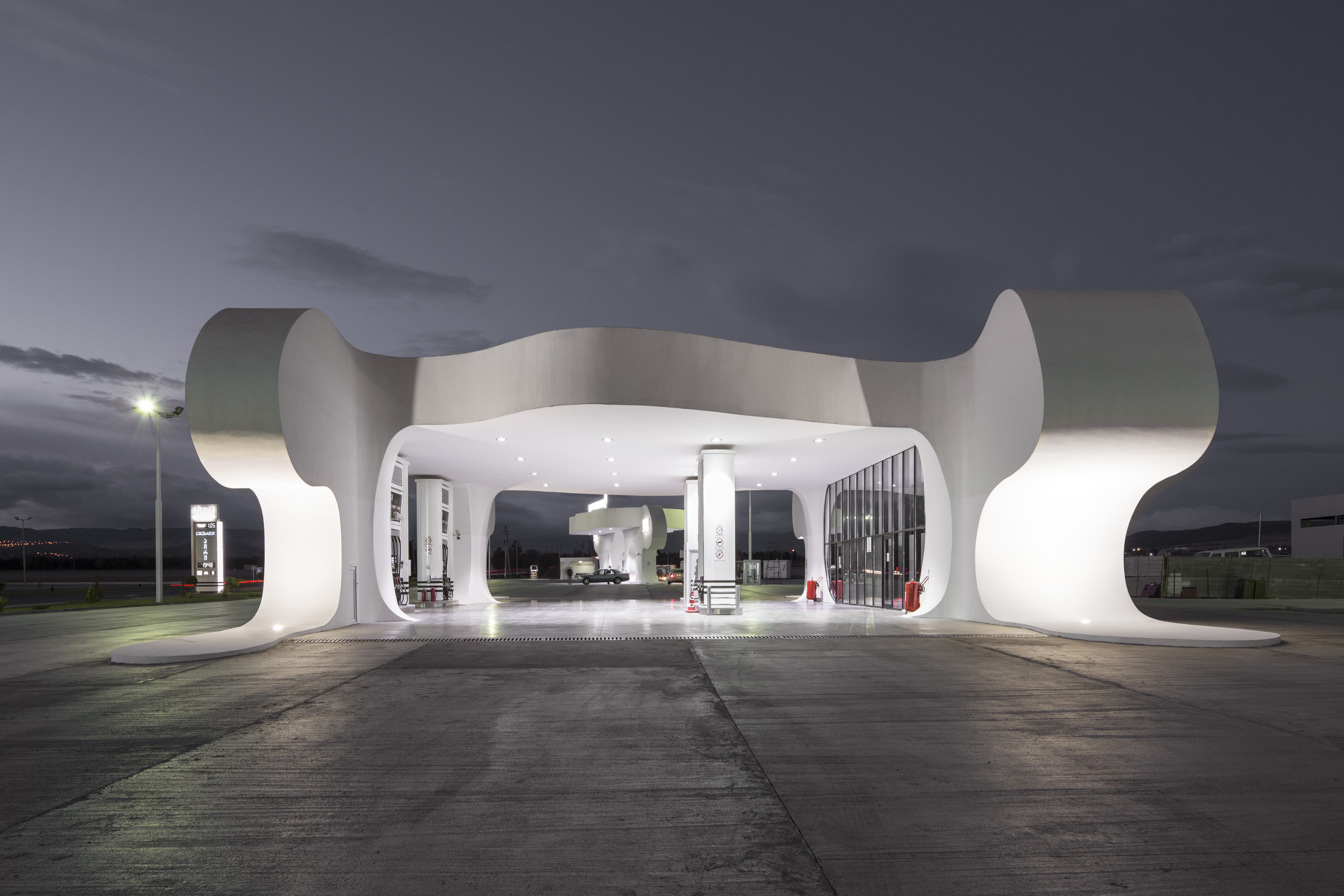 Highway Rest Stops by J.MAYER.H - Architizer