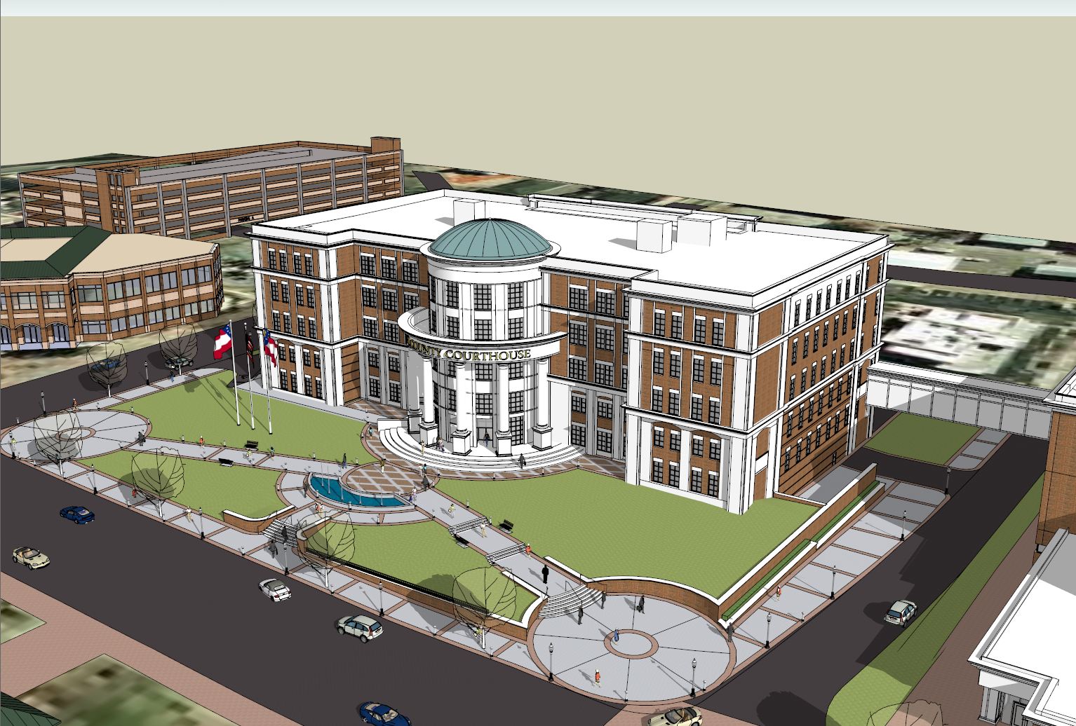 Forsyth County Courthouse & Jail by Wakefield Beasley & Associates ...