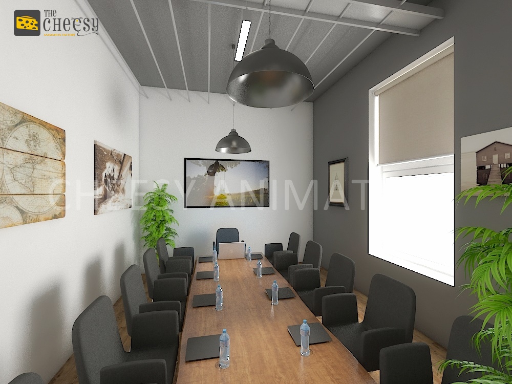 3D Office Interior Design by THe Cheesy Animation Factory - Architizer