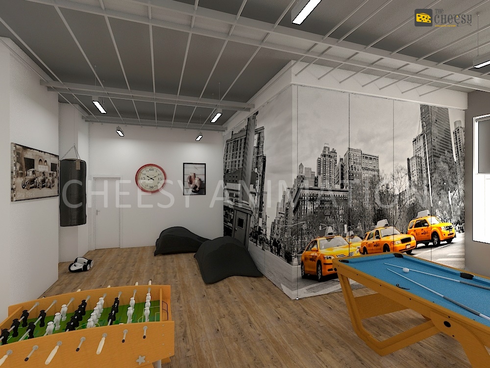 3D Office Interior Design by THe Cheesy Animation Factory - Architizer