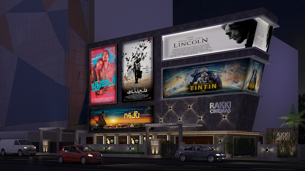 Rakki Cinemas @ Ambathur by JEFFI ARCHITECTS - Architizer