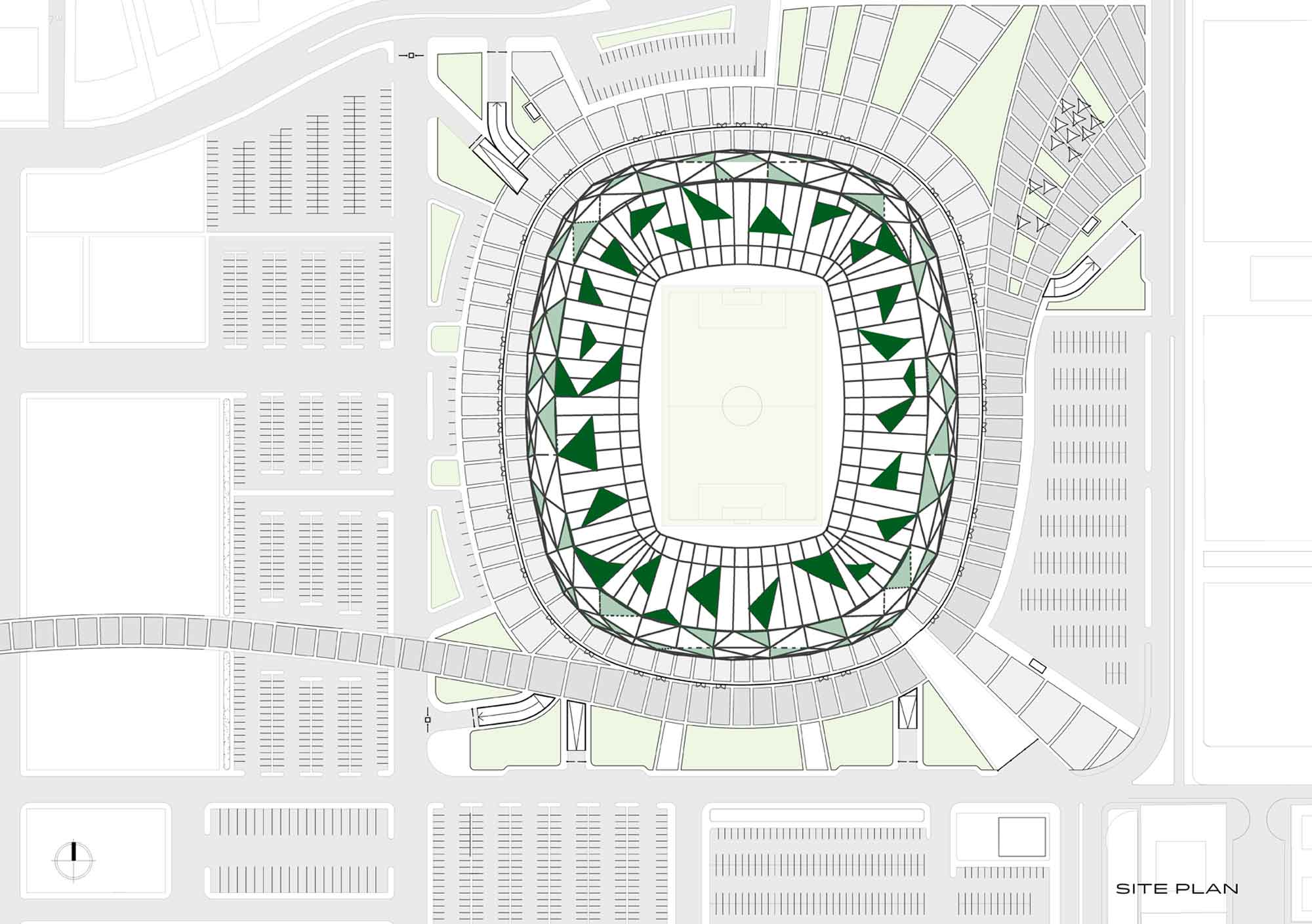 Konya Stadium by Bahadır Kul Architects - Architizer