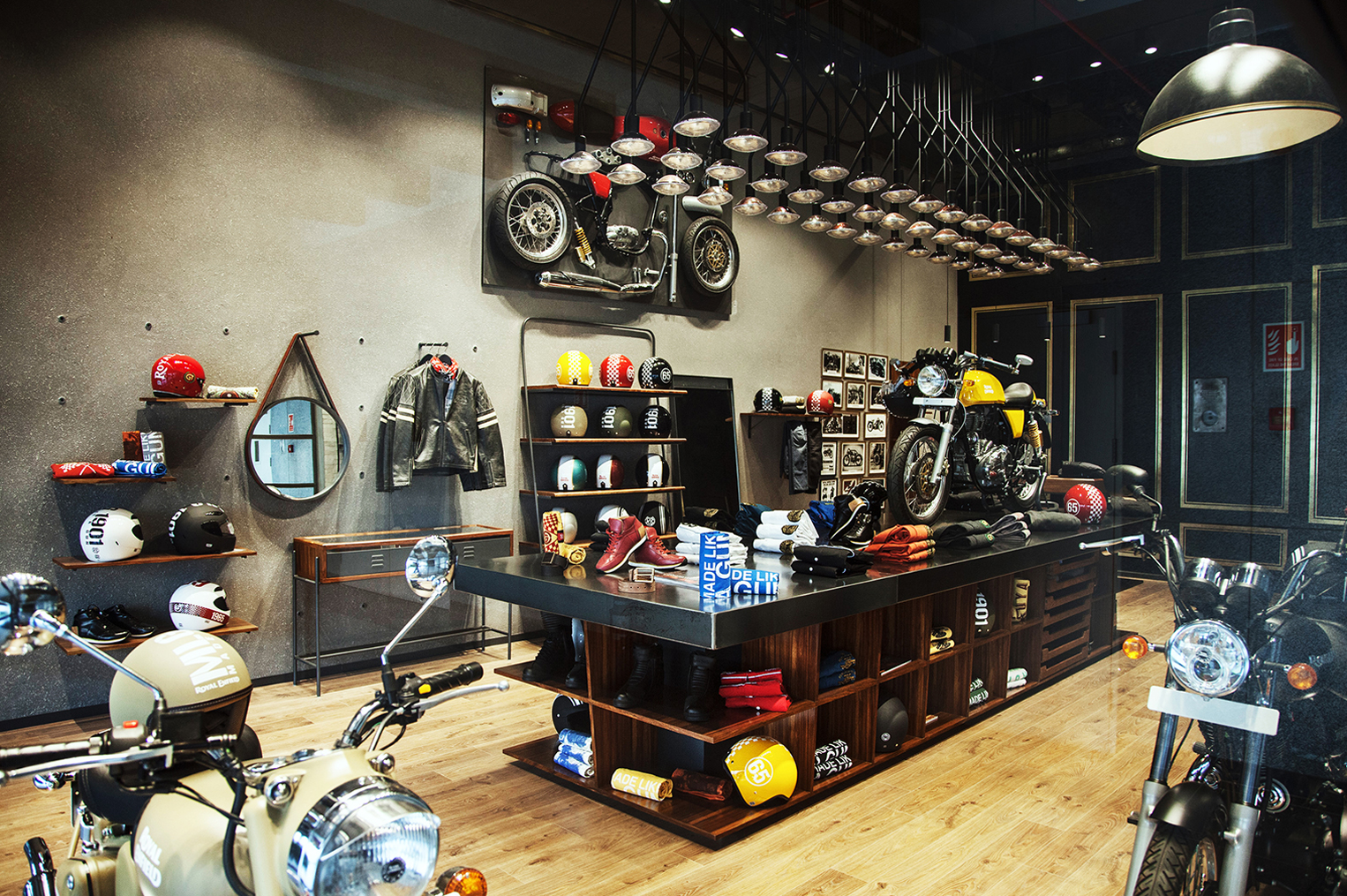 Royal Enfield Exclusive Gear Store by Studio Lotus - Architizer