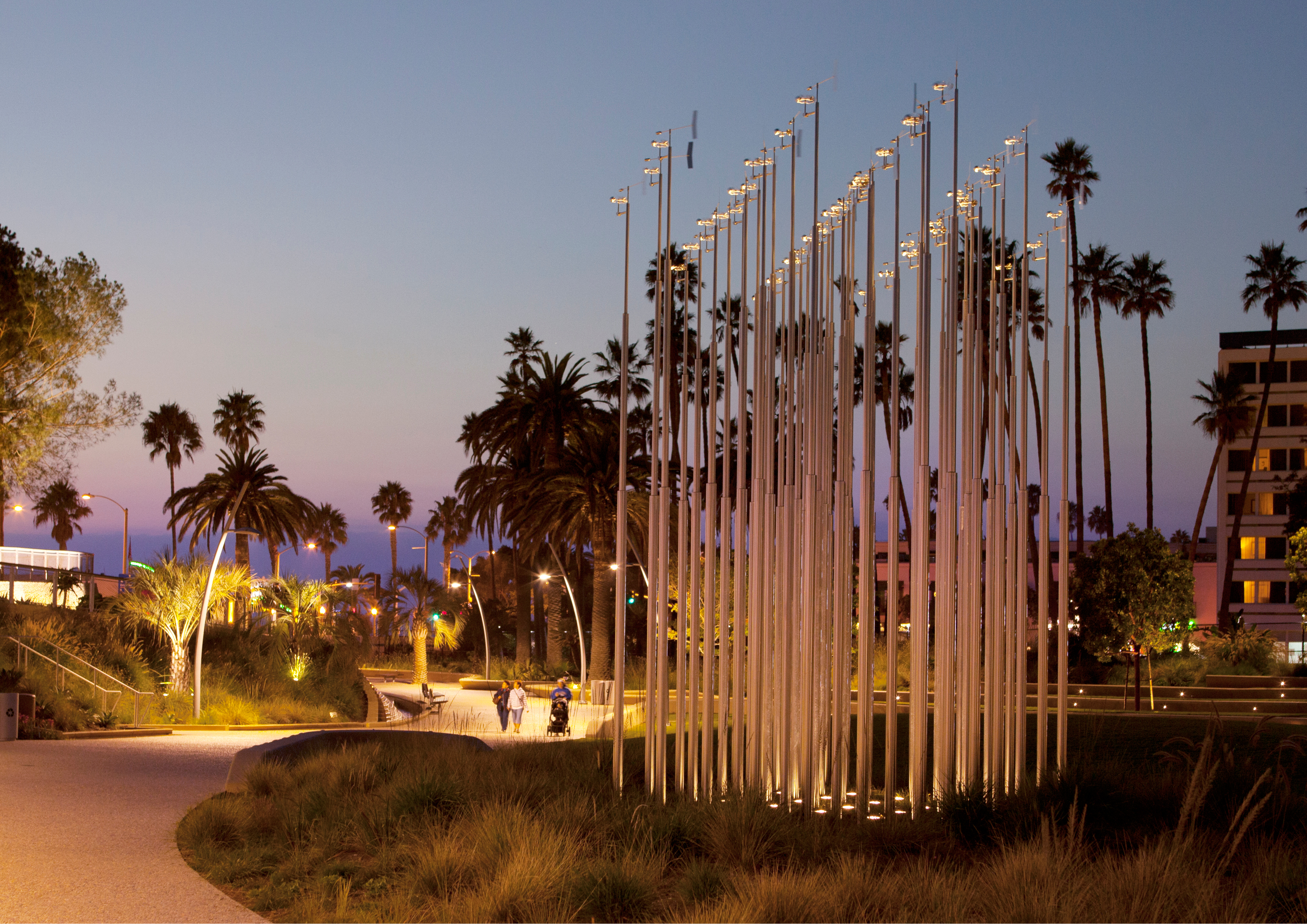 Tongva Park and Ken Genser Square by James Corner Field Operations ...