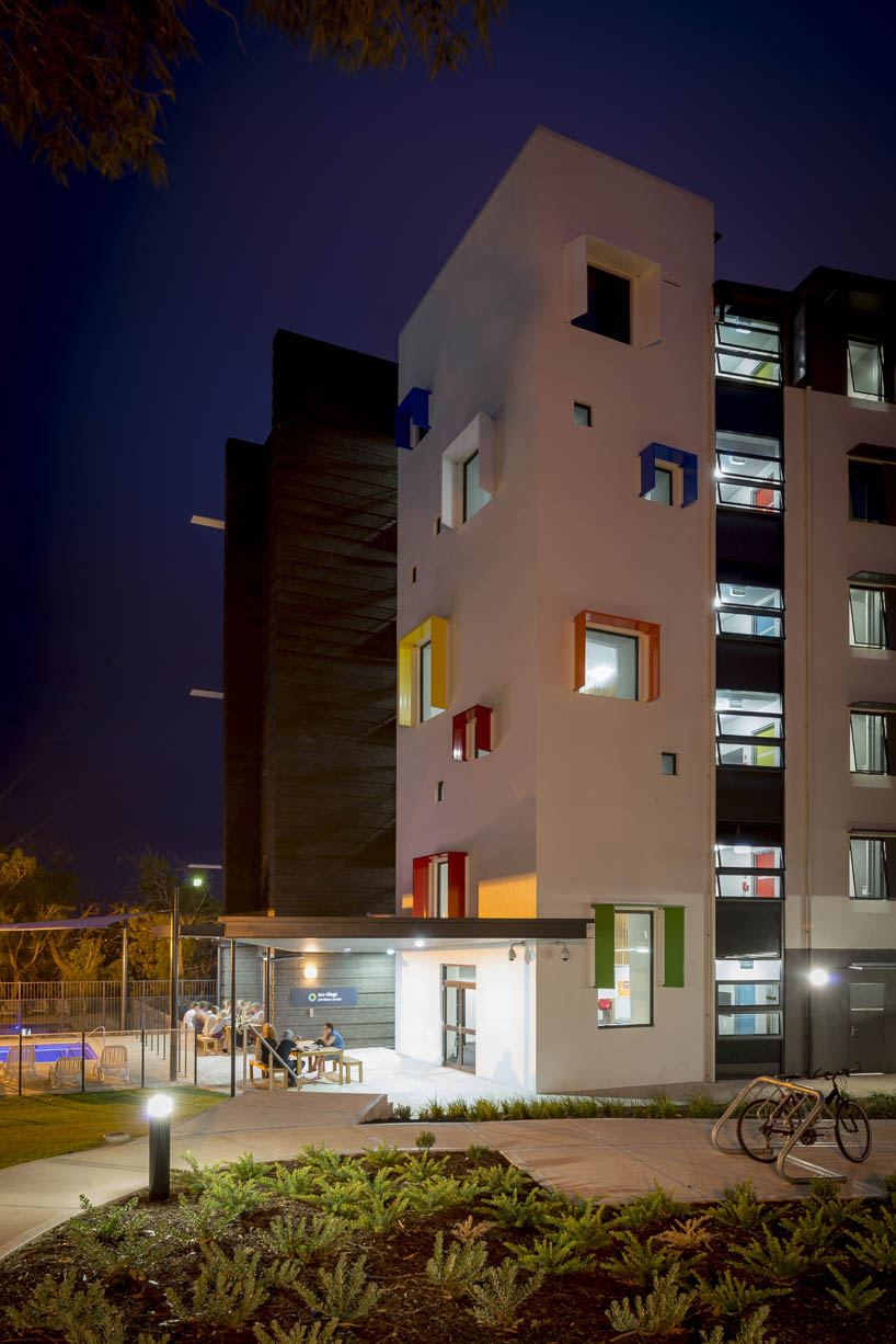 Edith Cowan University, Joondalup Student Village by AJ+C - Architizer