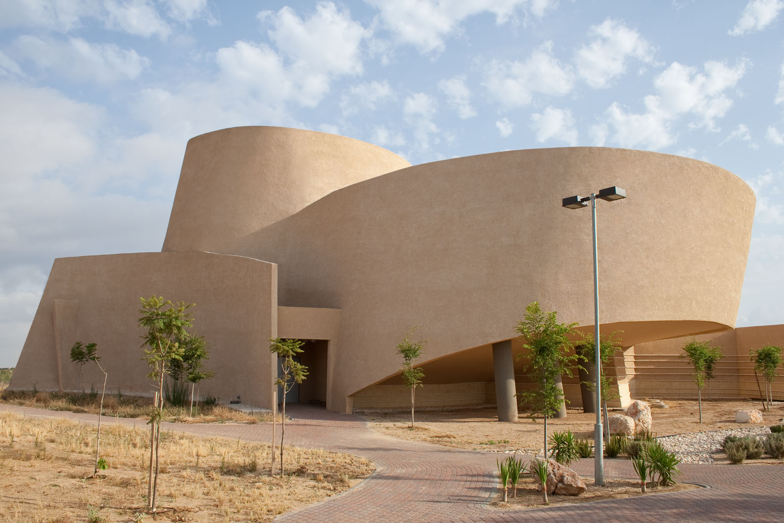 Cultural Center in Southern Israel by Mosessco Architecture Team ...