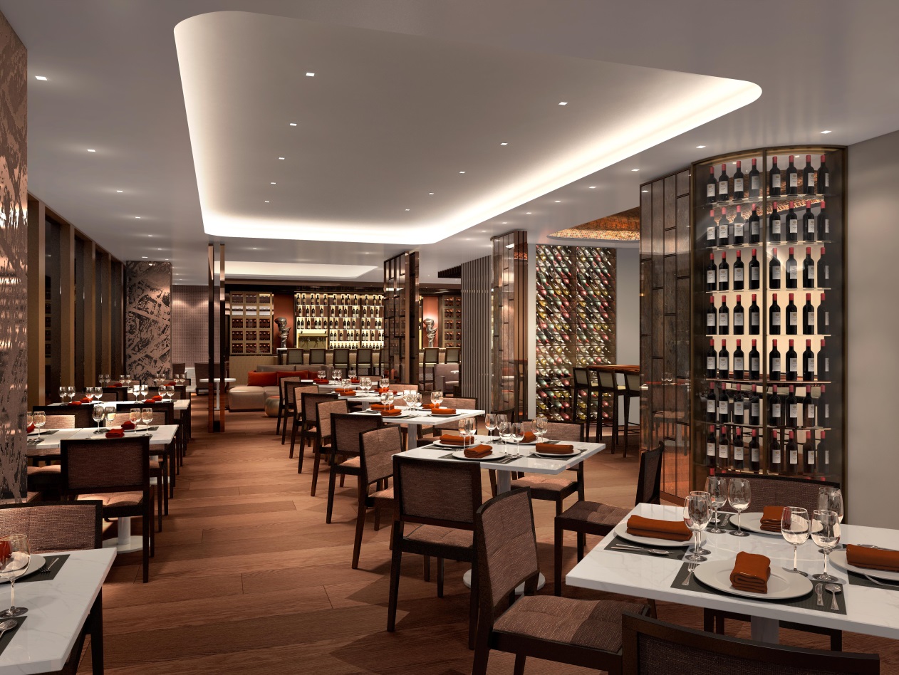 Idea 1136758: Stratus Restaurant & Bar by B+H Architects in Toronto ...