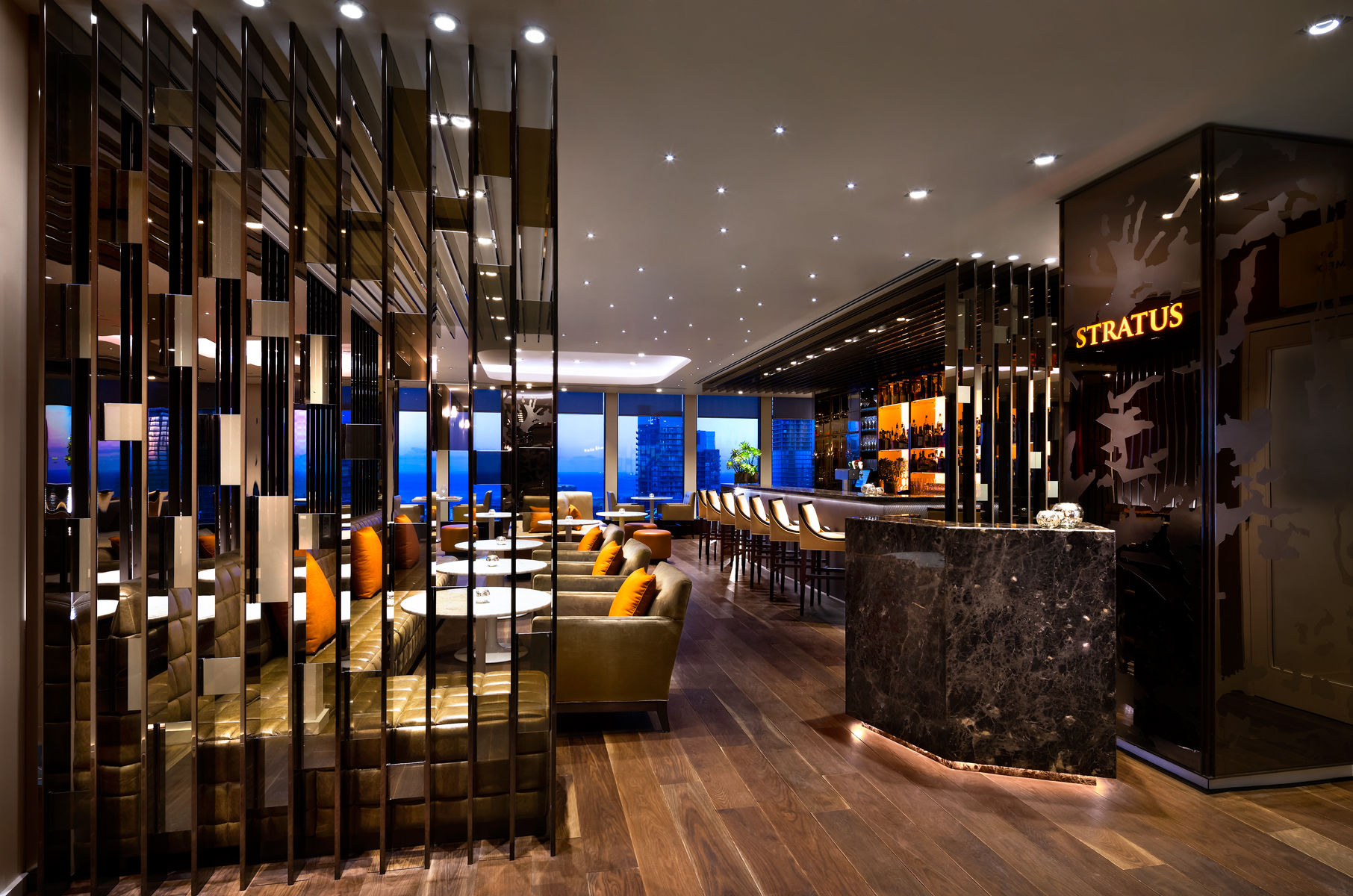 Stratus Restaurant & Bar by B+H Architects - Architizer