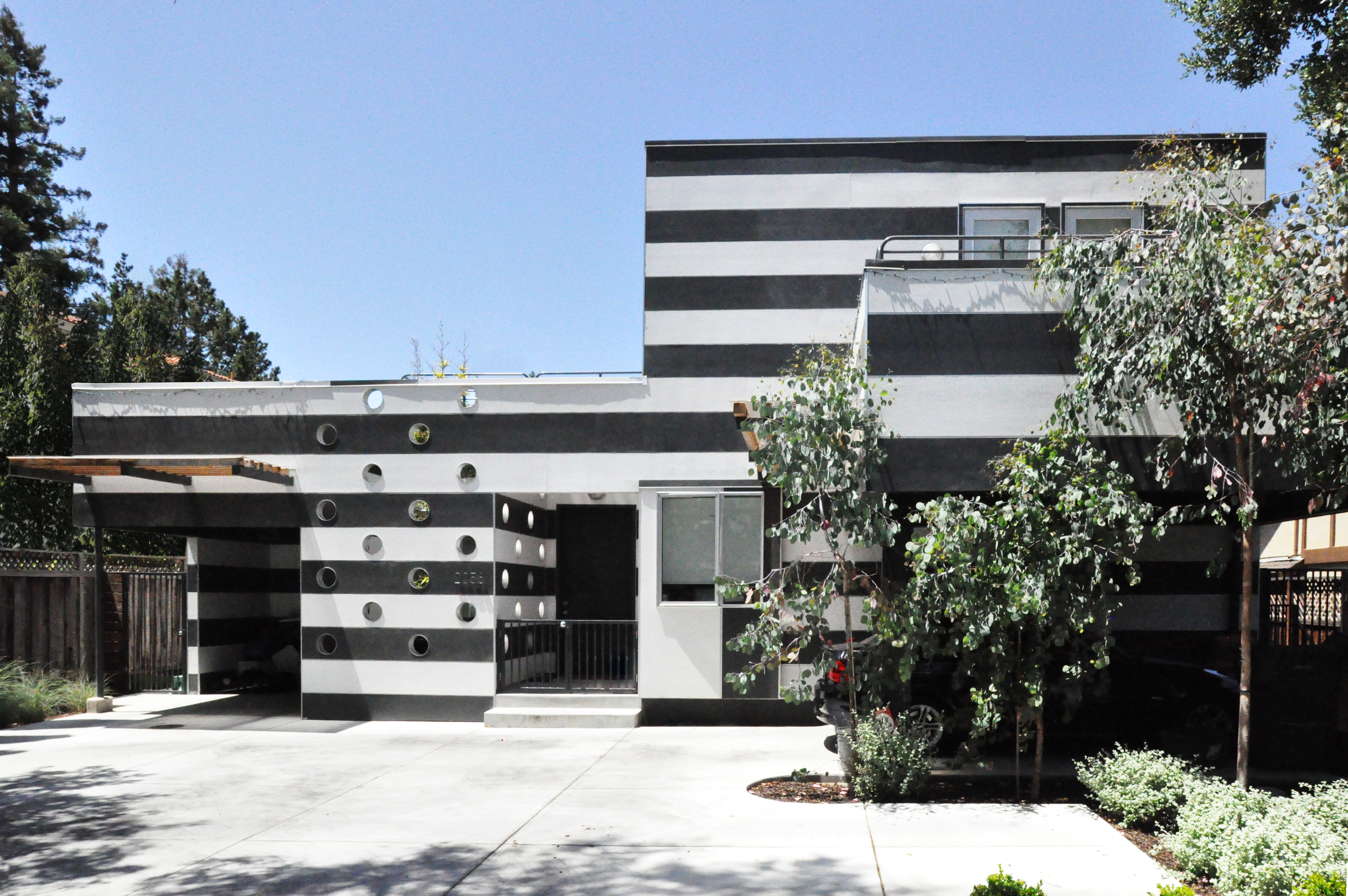 Black and White Block House by Anderson Anderson Architecture - Architizer