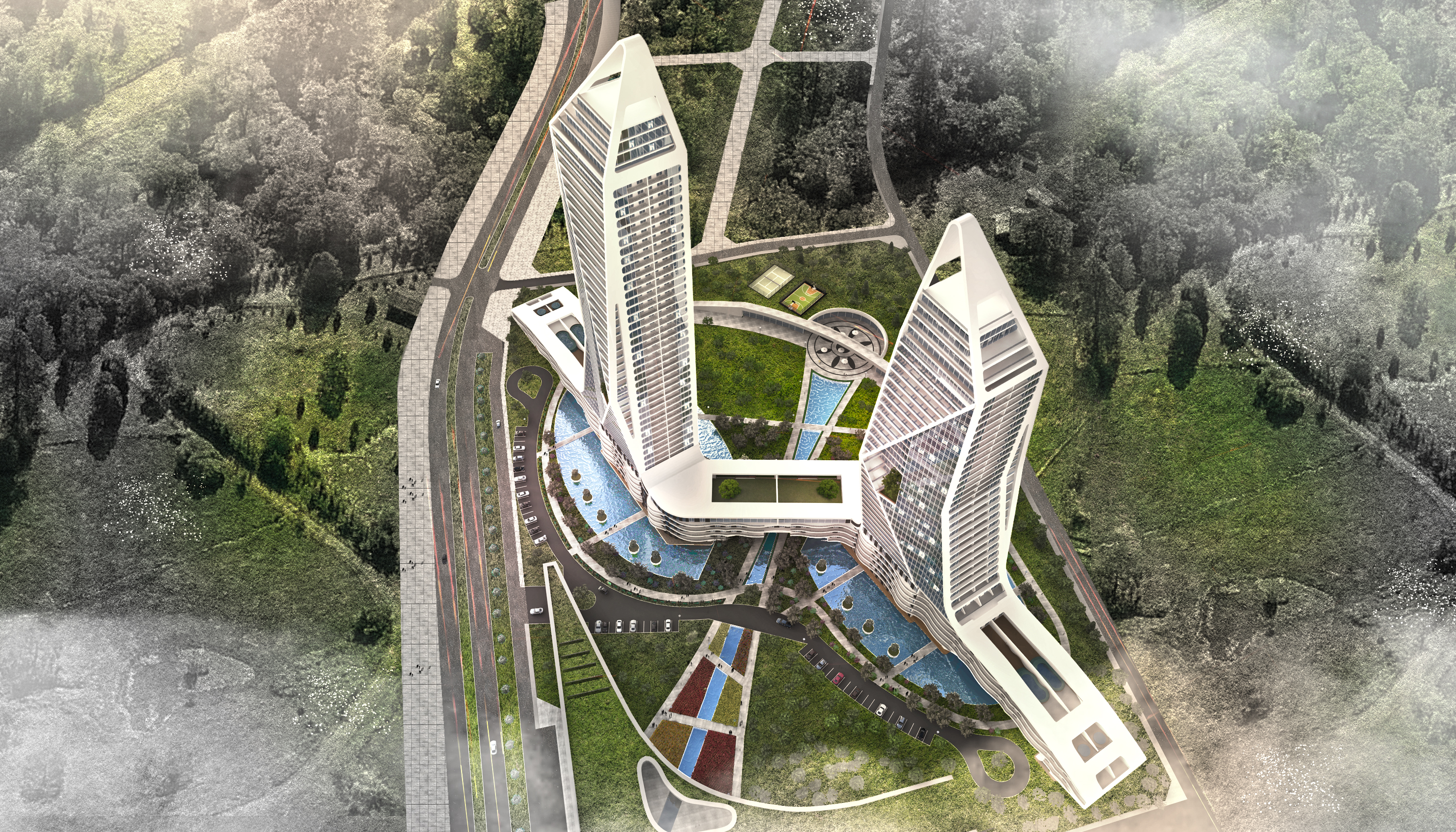 BESA Kross Towers by 4M Architecture - Architizer