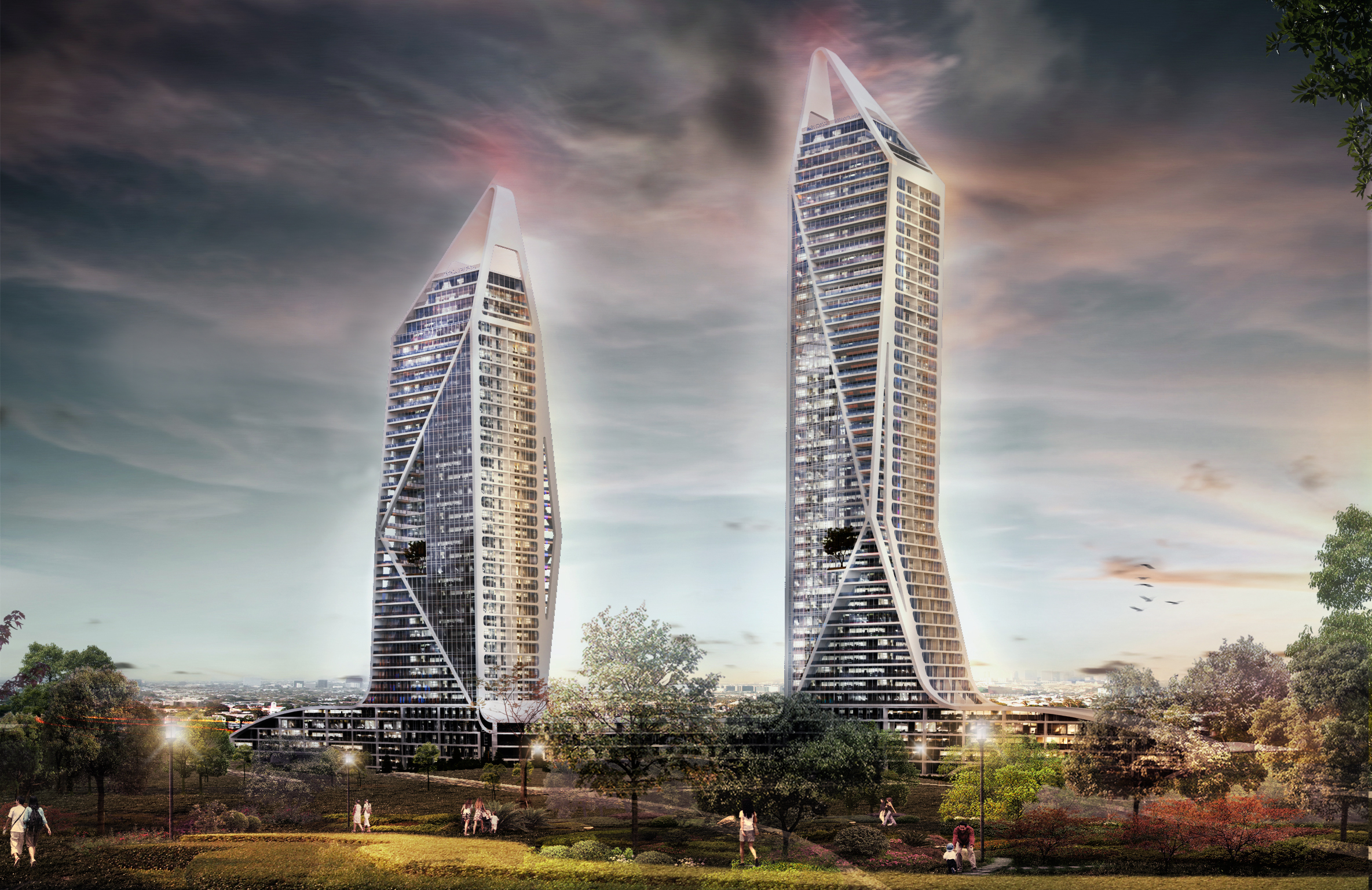BESA Kross Towers by 4M Architecture - Architizer