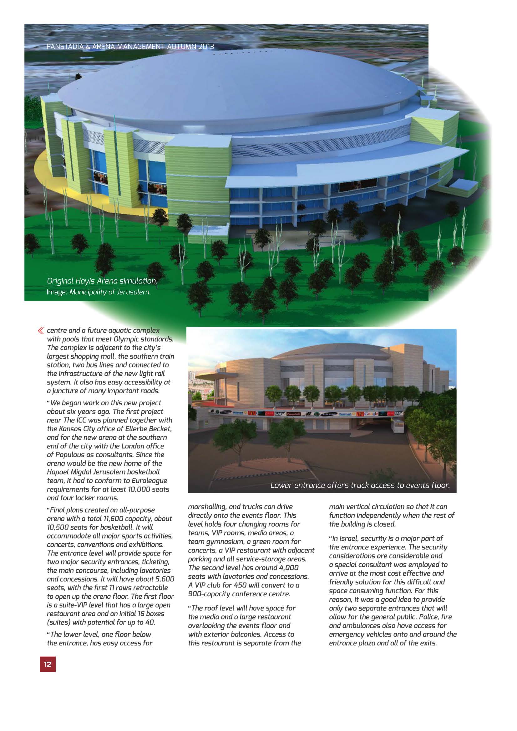 Pais Arena Jerusalem by Spector-Amisar Architects - Architizer