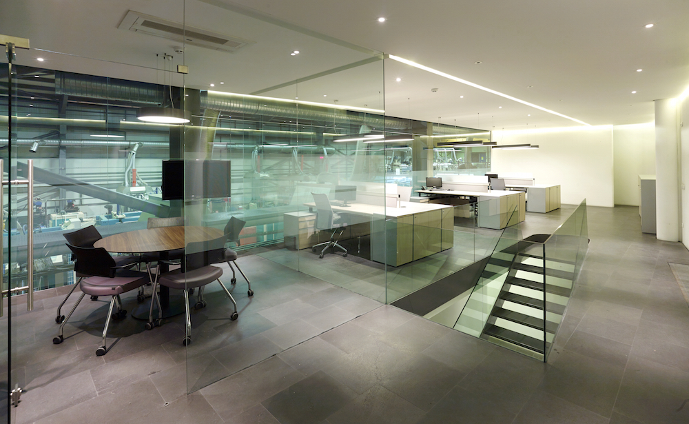 Transparent Factory + Offices by Cedetas Architecture - Architizer