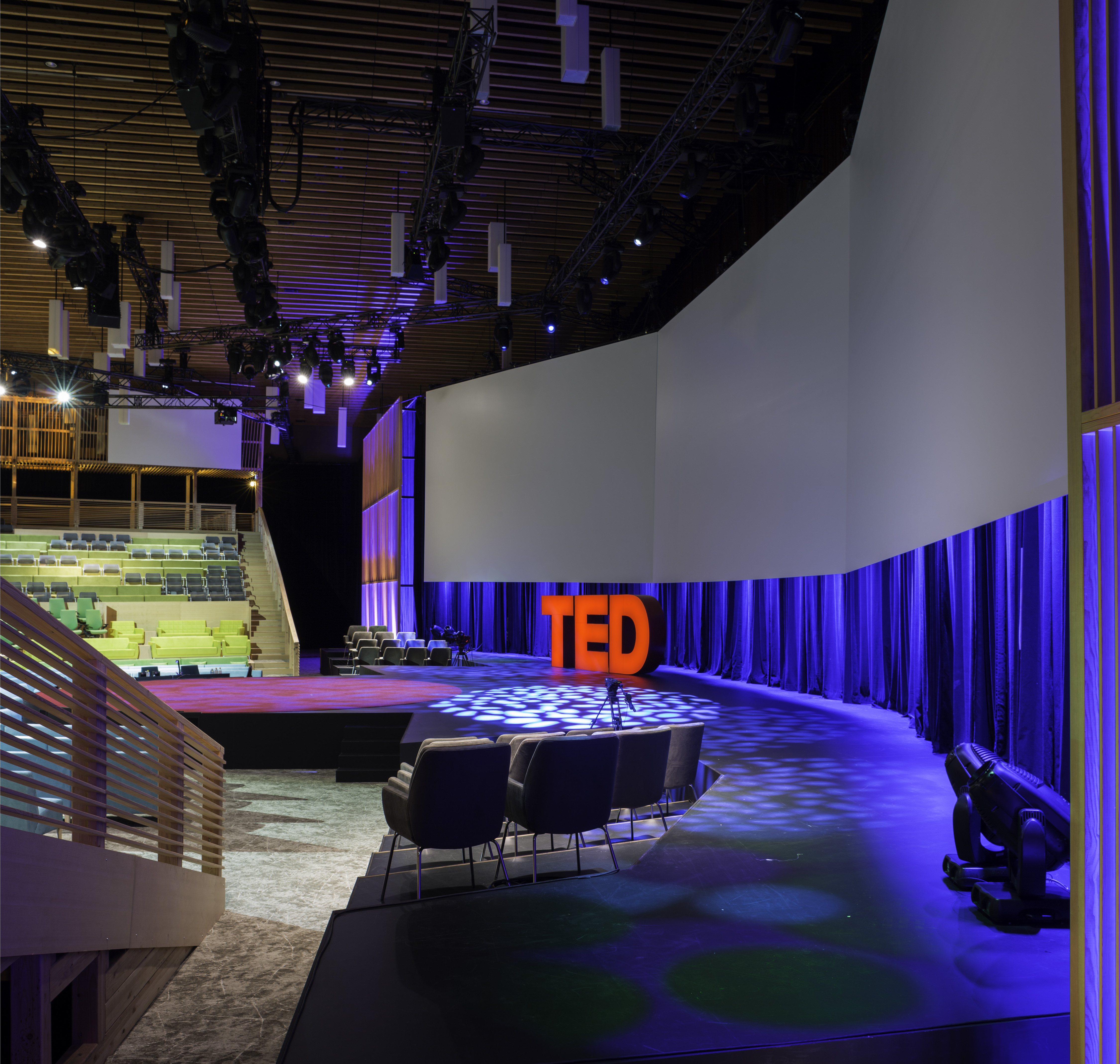 TED Theater by Rockwell Group - Architizer
