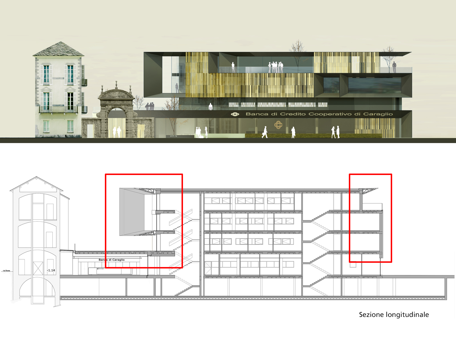 BCC Bank Caraglio by Studio Kuadra - Architizer