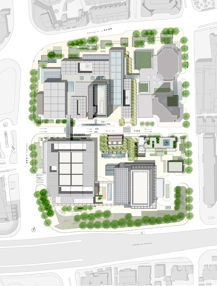 Jing An Kerry Centre by Kohn Pedersen Fox Associates - Architizer