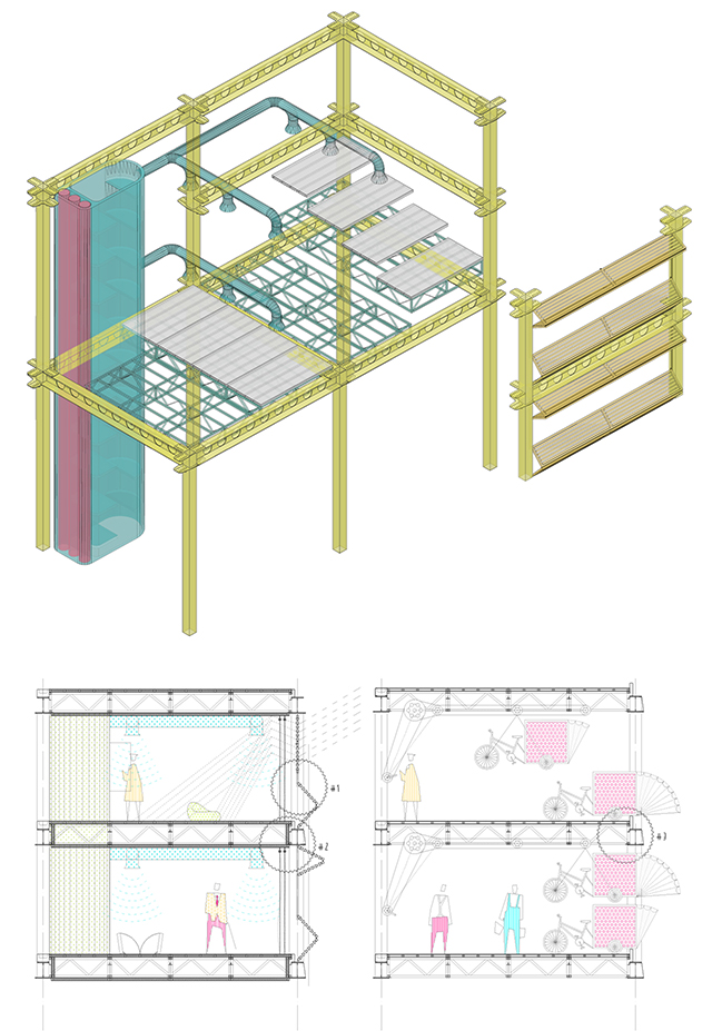 Structure Over the Railway by Cgf - Architizer