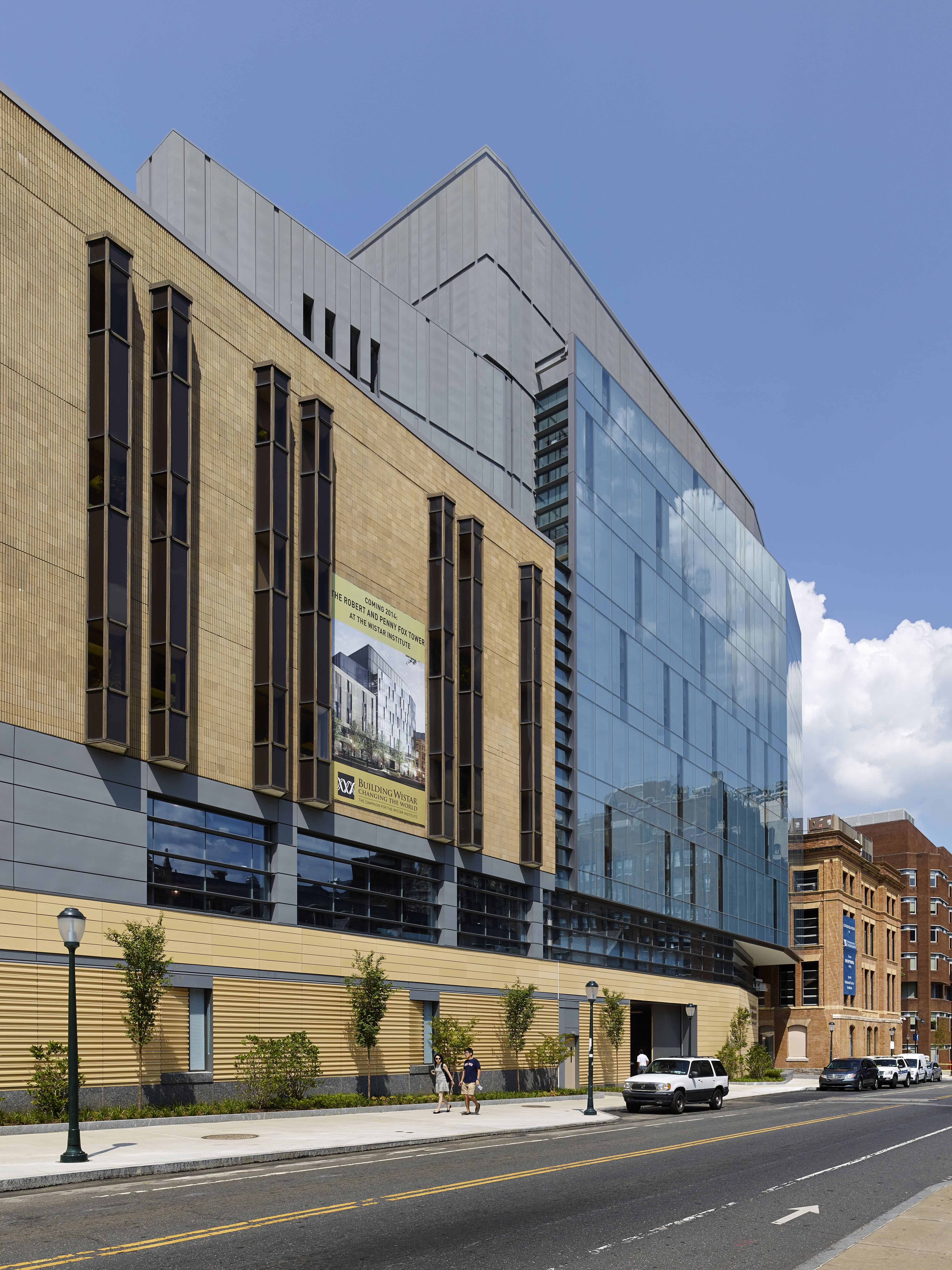 The Wistar Institute, New Research Tower by Ballinger - Architizer