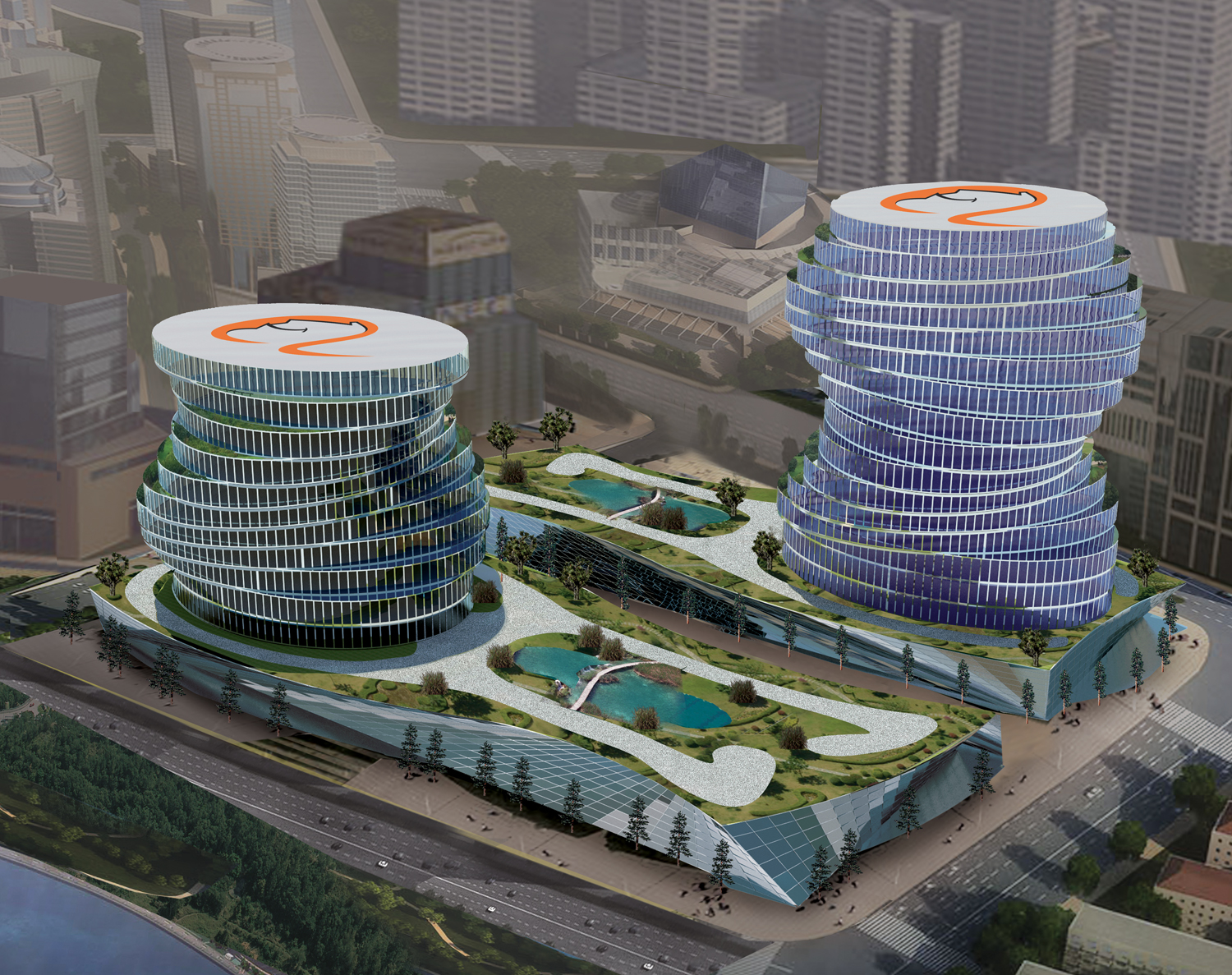 Alibaba Group Headquarters Concept by SAHURI + Partners Architecture ...