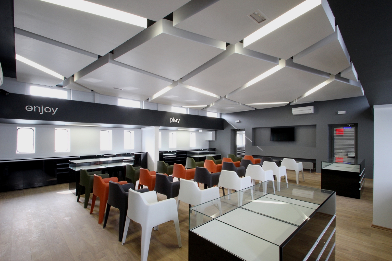 Ship interior design - Multimedia hall by Rechner architects - Architizer