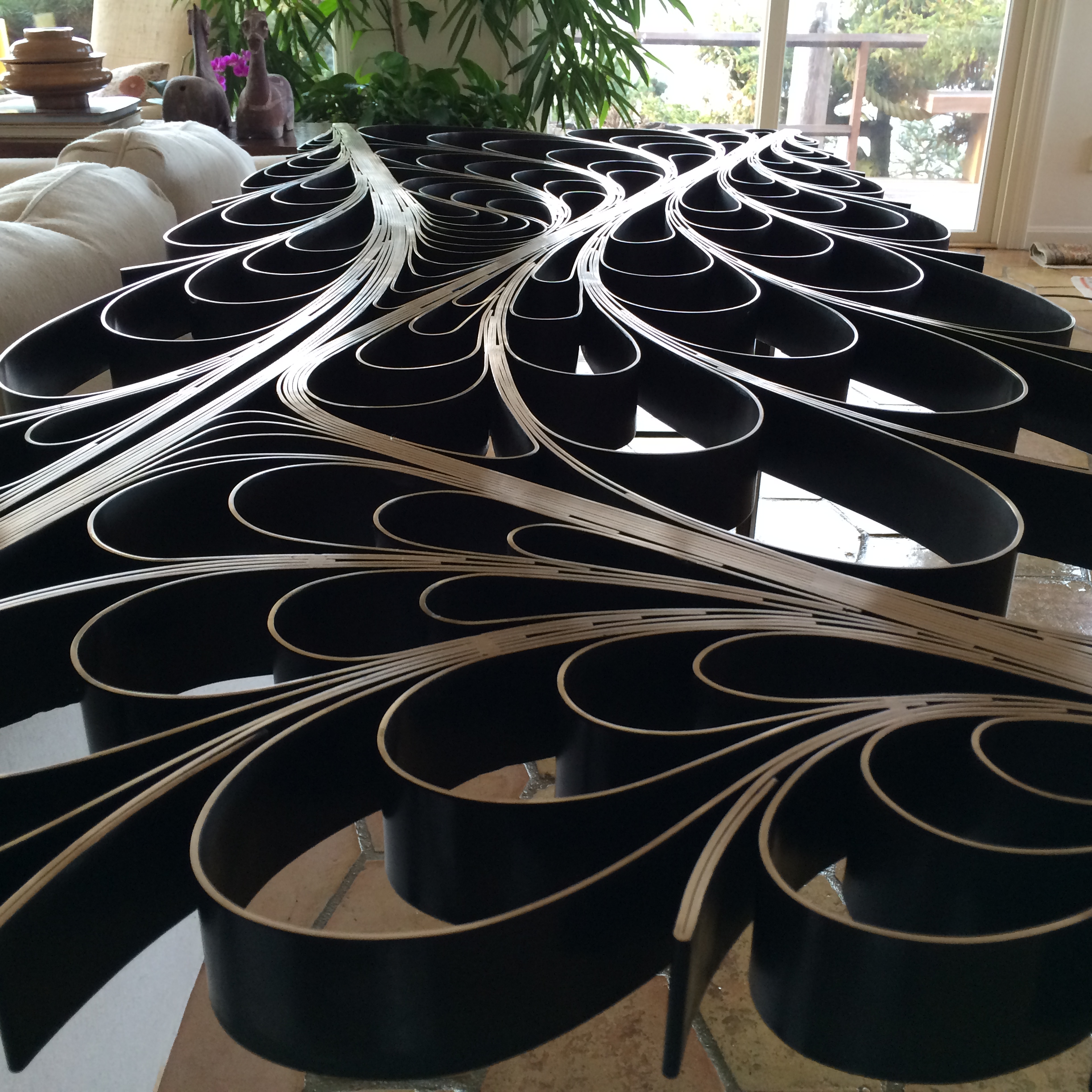 Conversation Plinth: Indiana Hardwood CLT project by ikd - Architizer