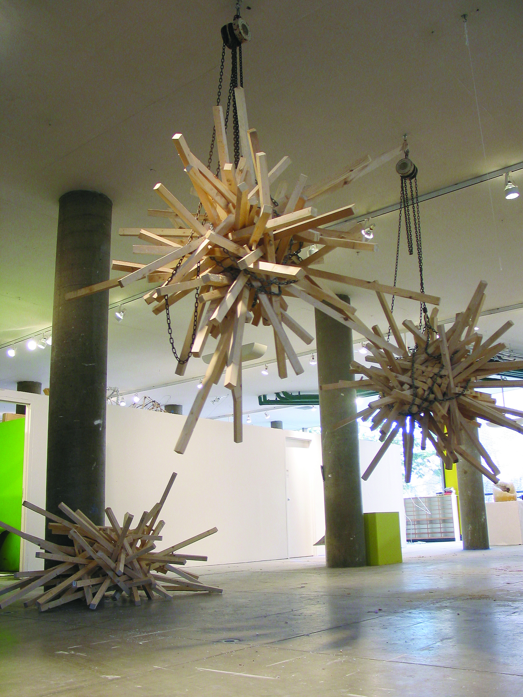 Conversation Plinth: Indiana Hardwood CLT project by ikd - Architizer