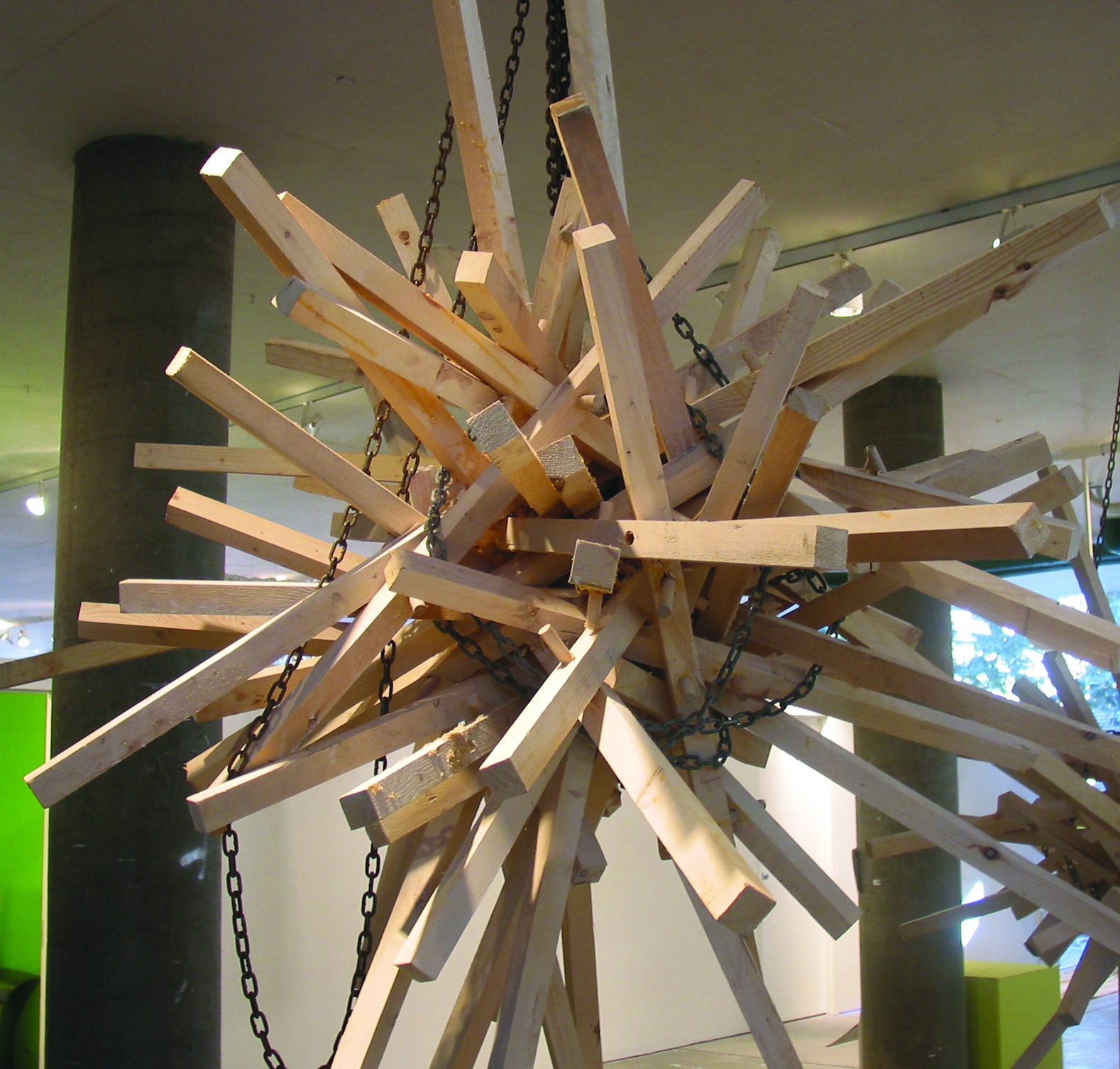 BURST-Timber end of life Installation by ikd - Architizer