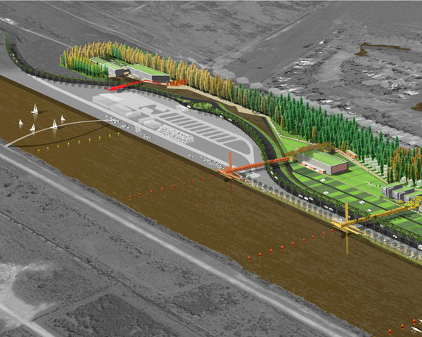 National Competition. National Rowing Track. 2nd. Prize by Studioduv ...