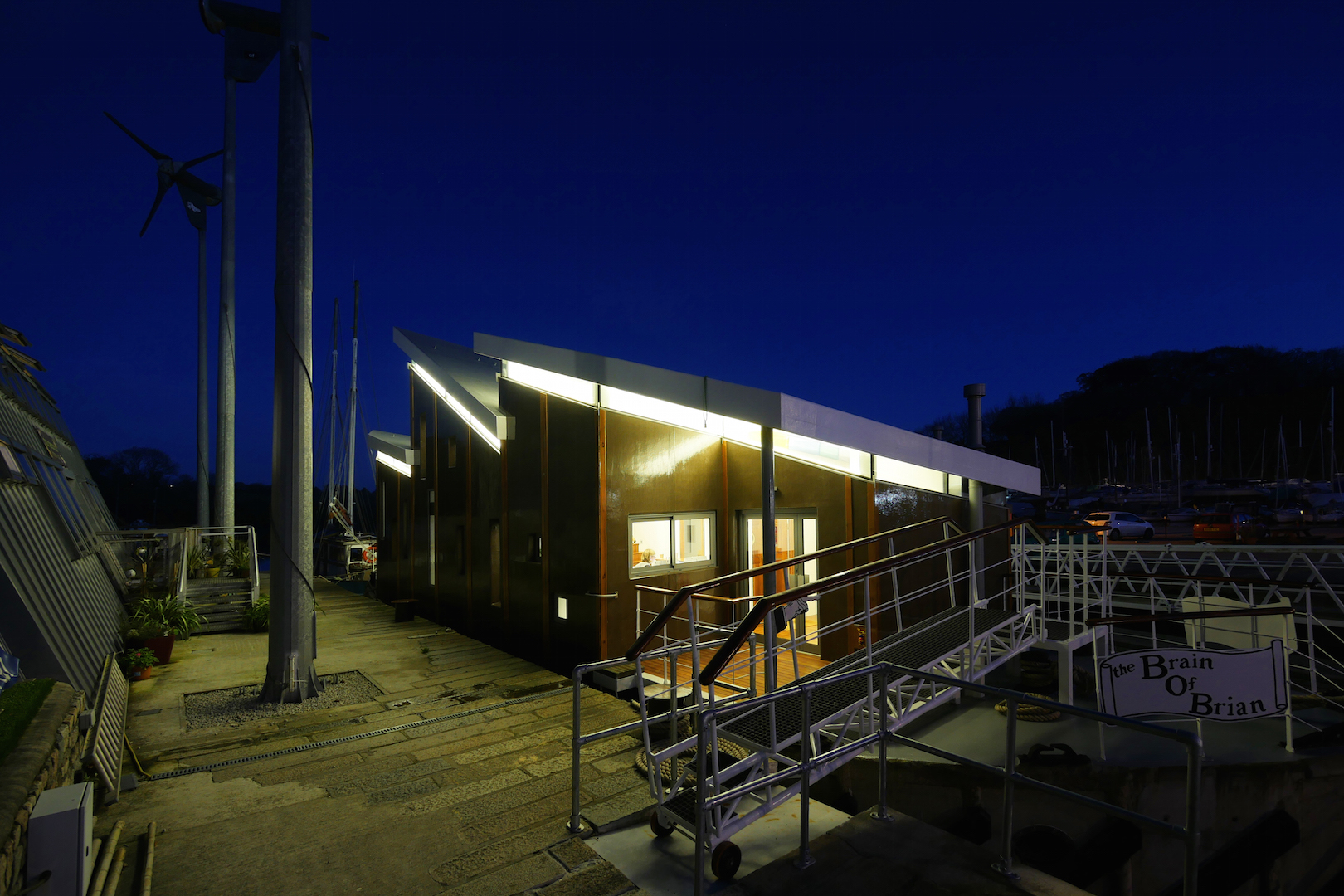 Brain of Brian Office Barge by märraum | architecture and design ...