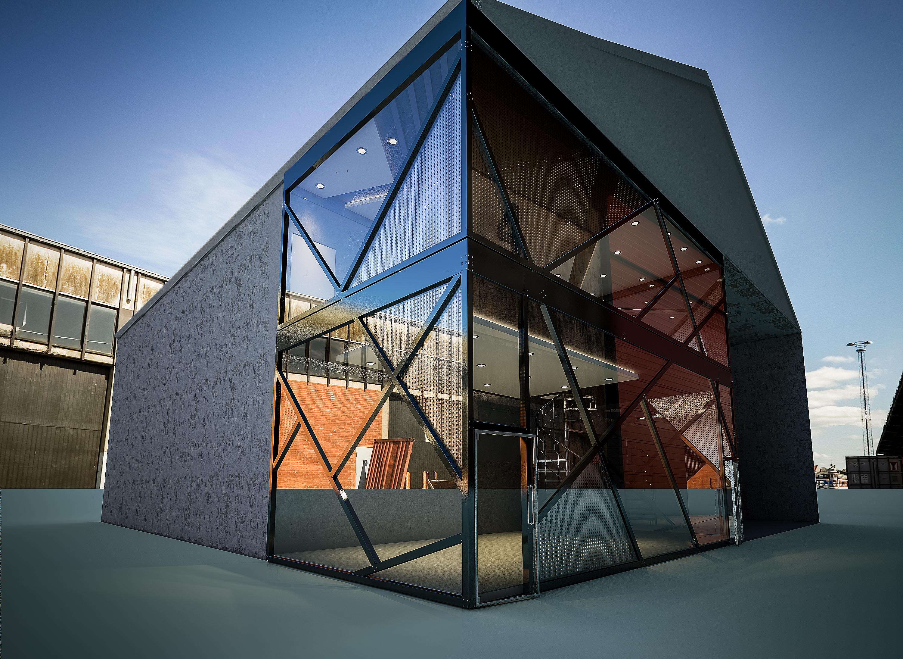 Construction materials showroom by LAM Architects - Architizer