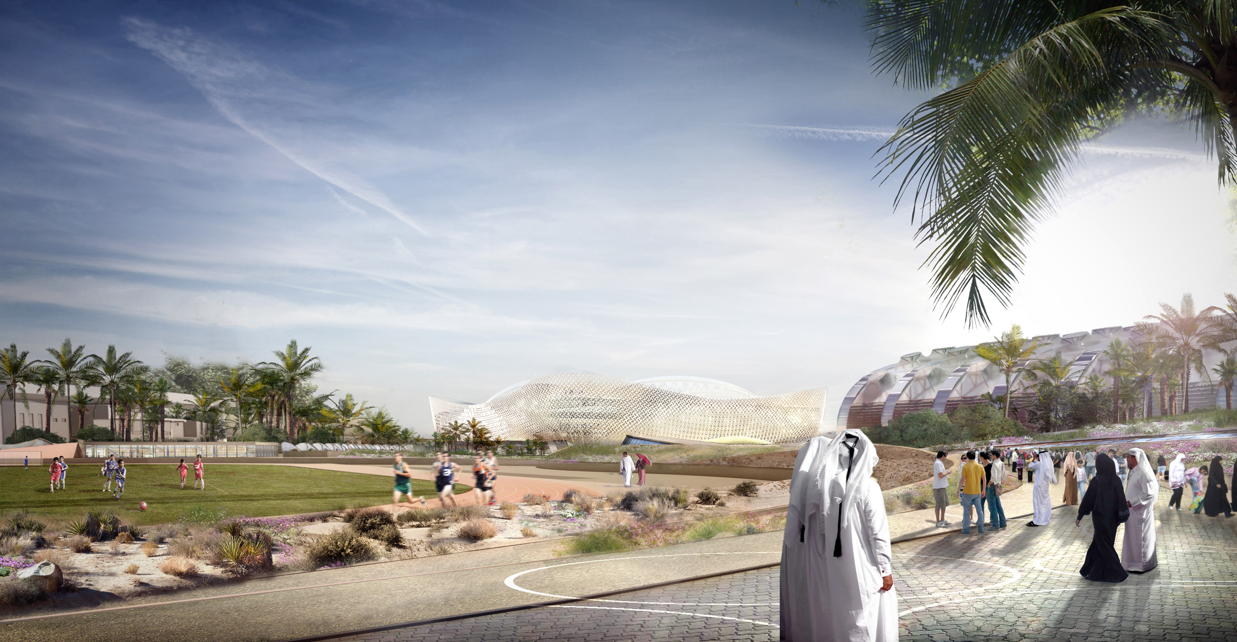 Al Rayyan Stadium by BDP Pattern - Architizer