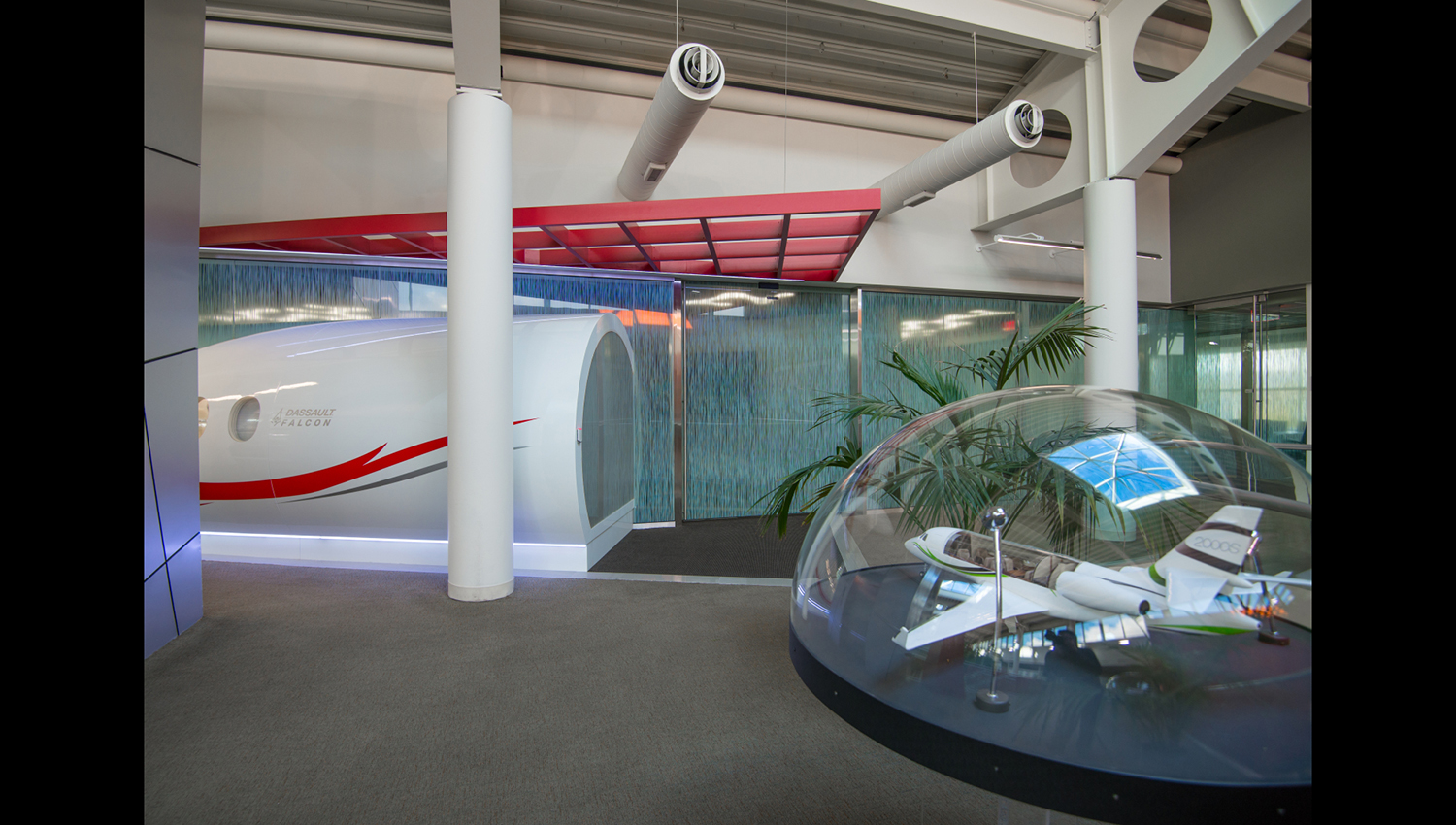 Dassault Falcon Corporation North American Headquarters-Showroom by NK ...
